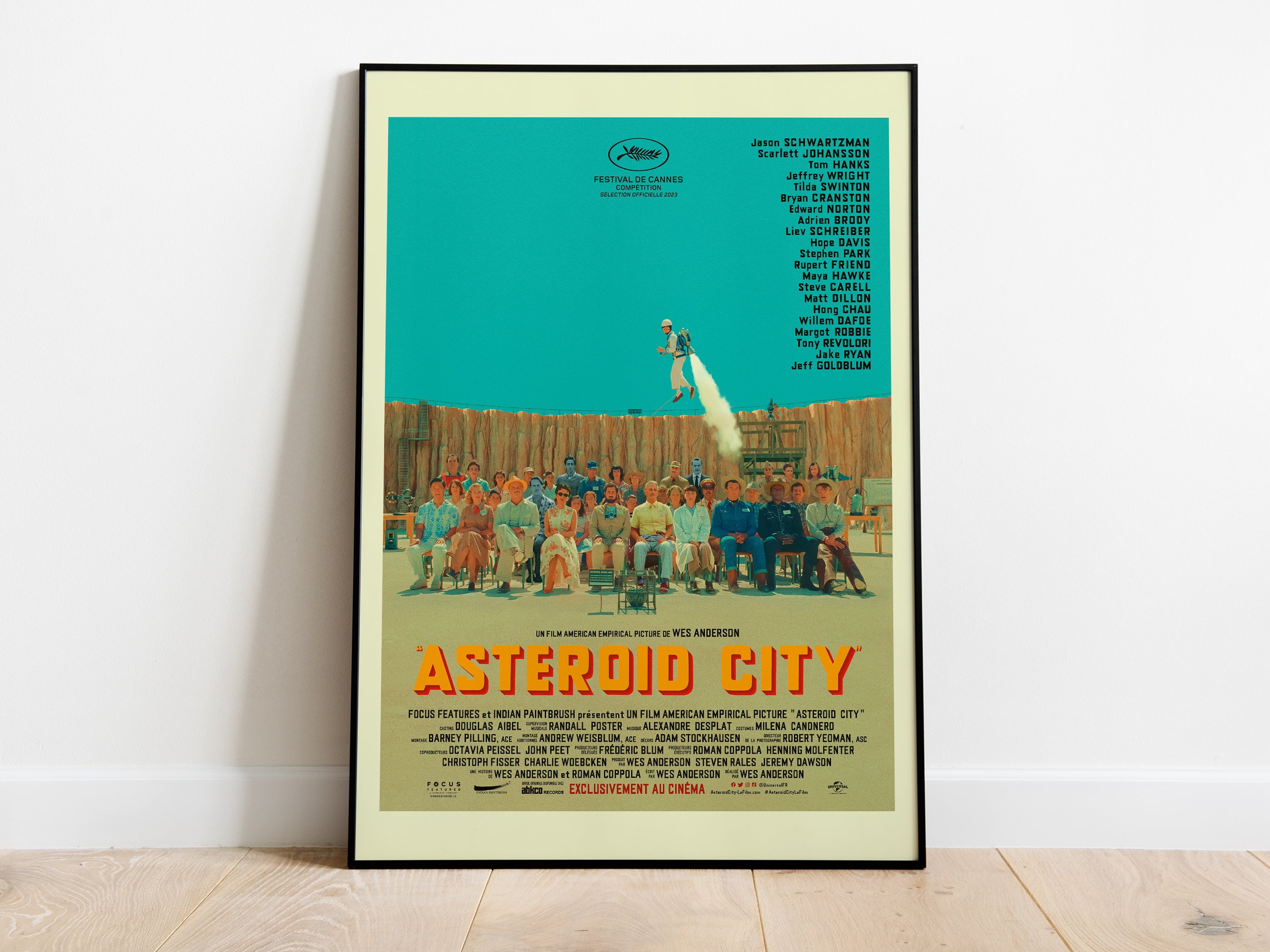 POSTER Asteroid City, Wes Anderson, Jason Schwartzman, Scarlett Johansson, Tom Hanks, 2023 - HQ ...