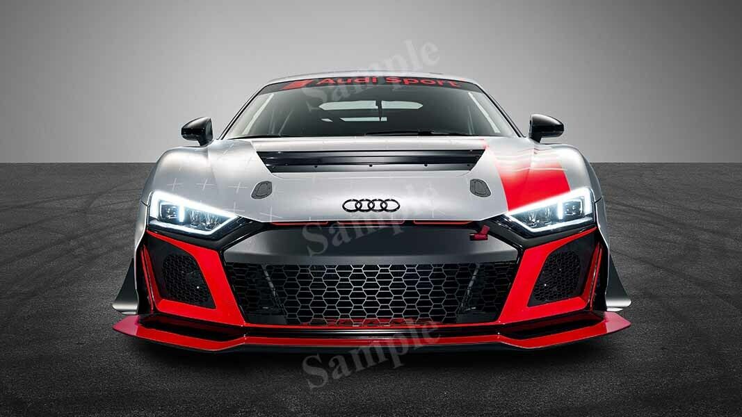 POSTER Audi R8 LMS GT4 High Res Wall Decor Print Photo Poster - CAR983 ...