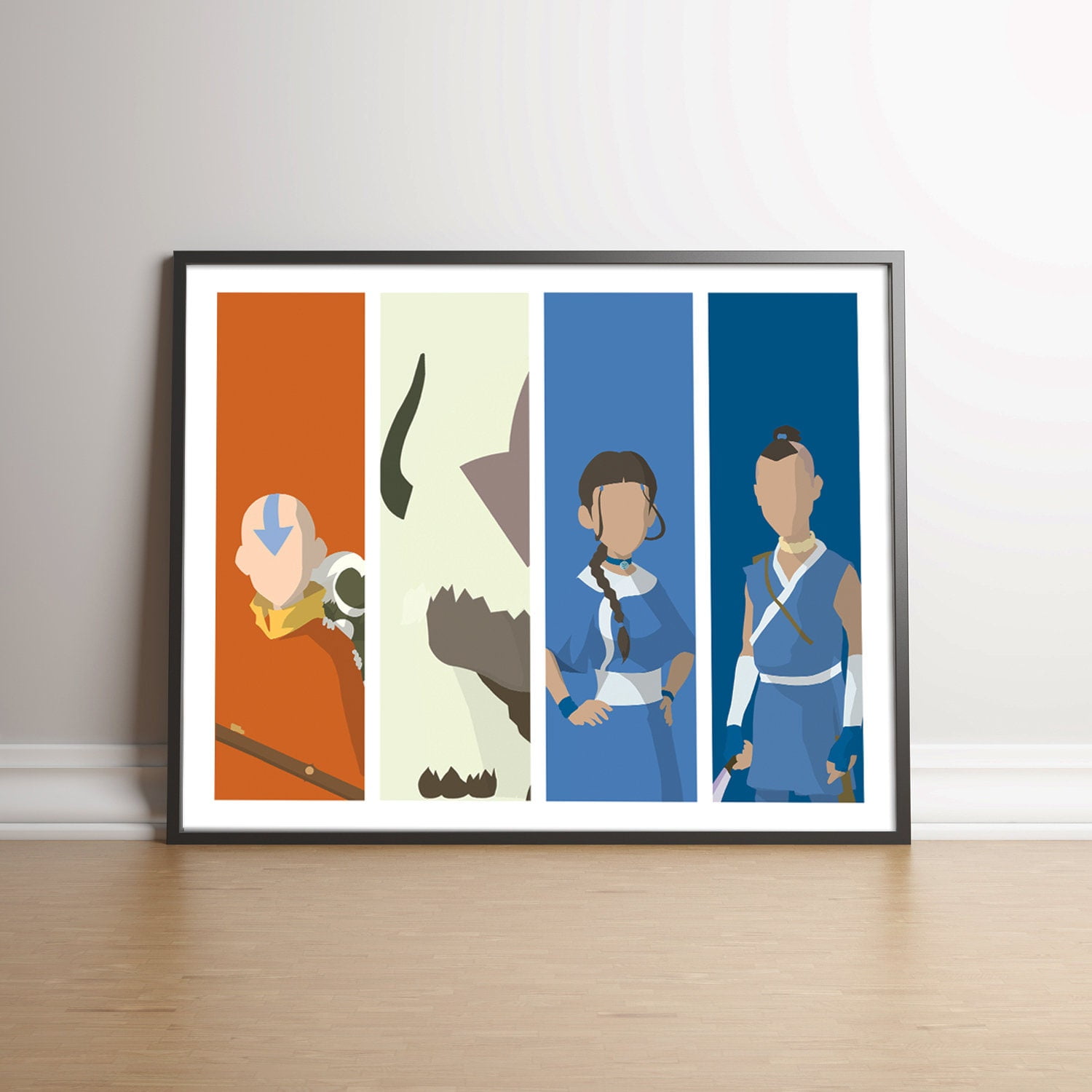 POSTER Avatar Minimalist Poster Avatar the Last Airbender Poster Print ...
