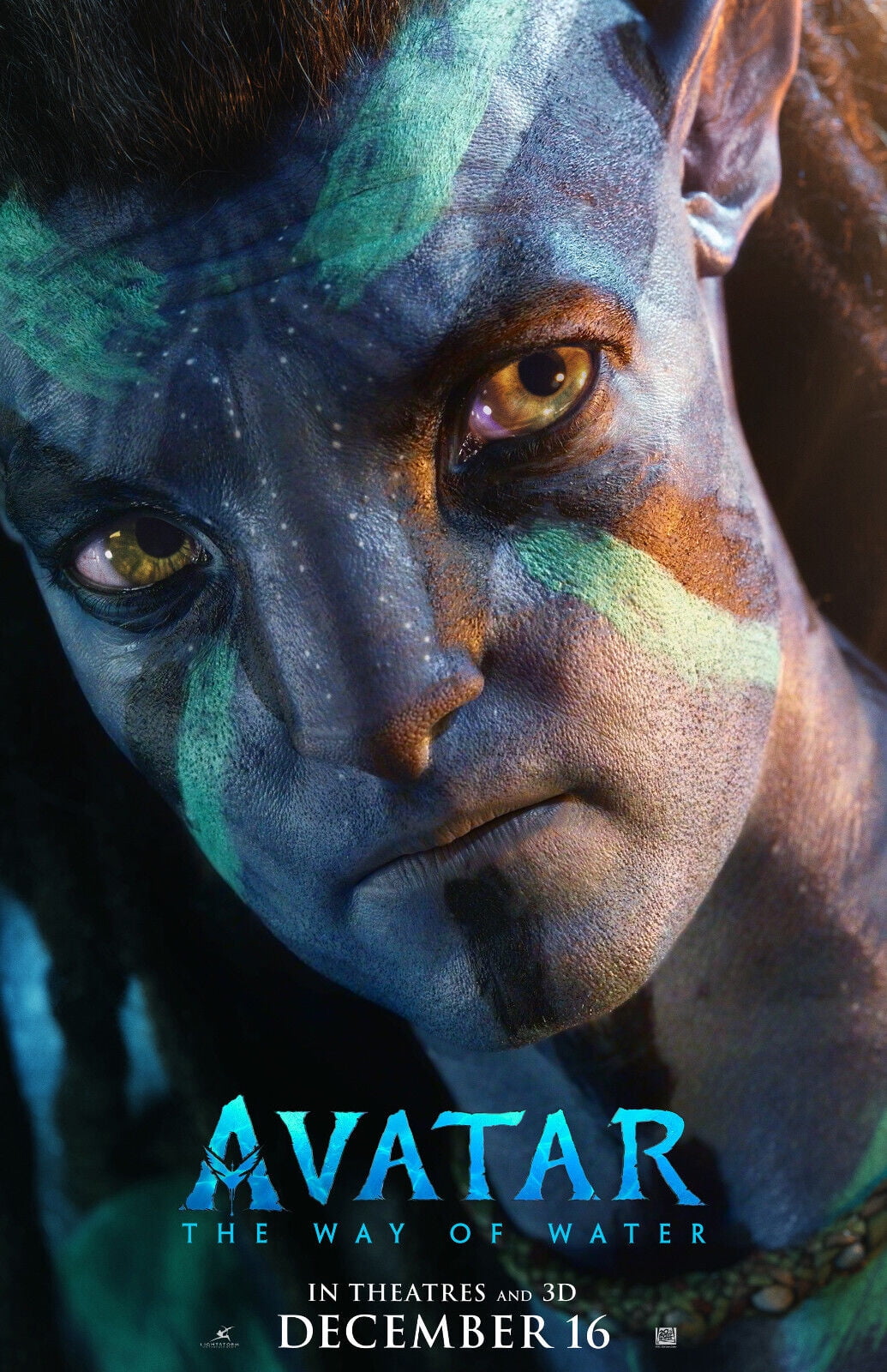 POSTER Avatar The Way of Water By James Cameron 2022 Lead Movie Poster ...
