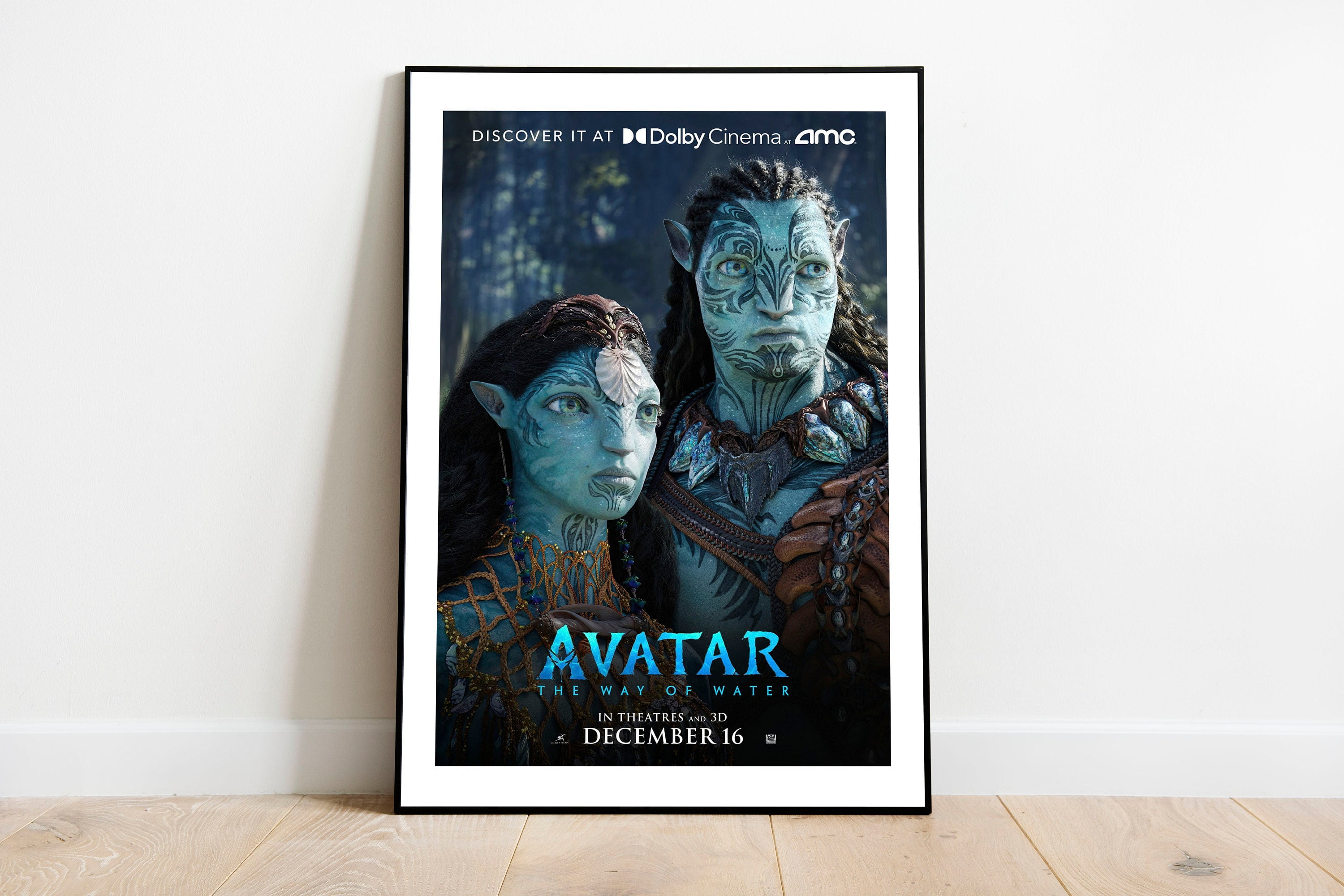 POSTER Avatar: The Way of Water Movie Poster 2022, Zoe SaldaÃ±a Wall ...