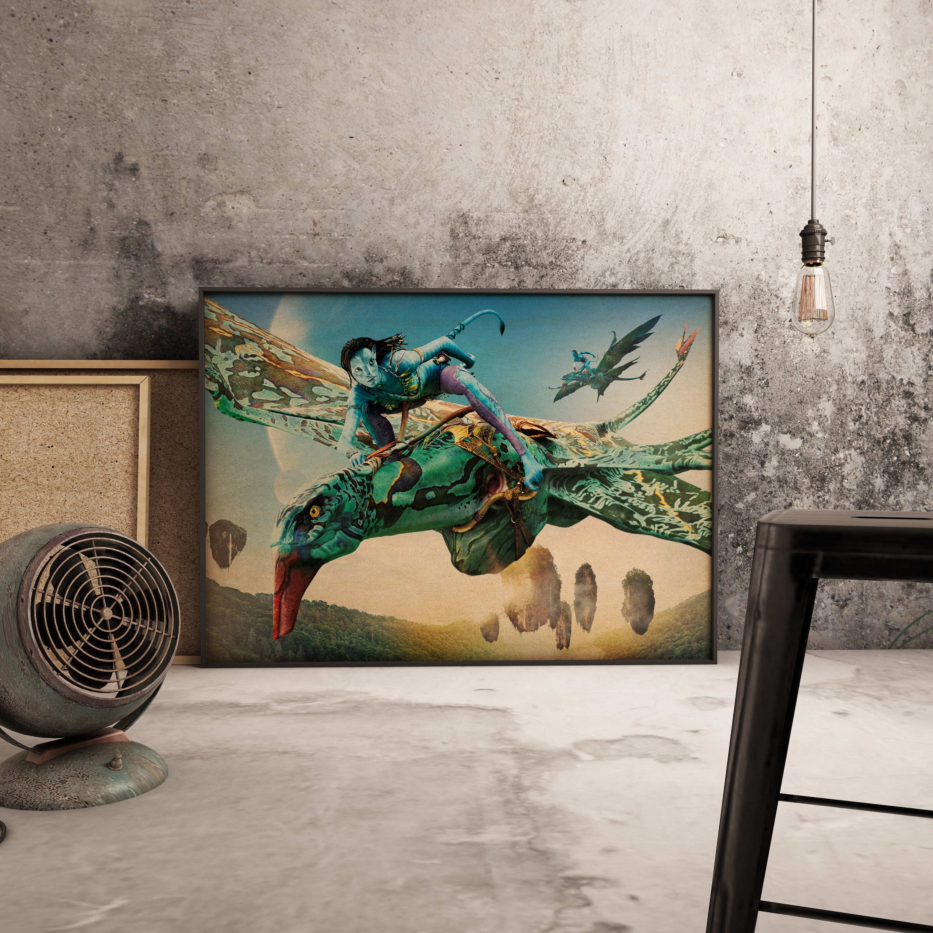 POSTER Avatar The Way of Water Poster, Jake Sully Wall Art, Kraft Paper ...