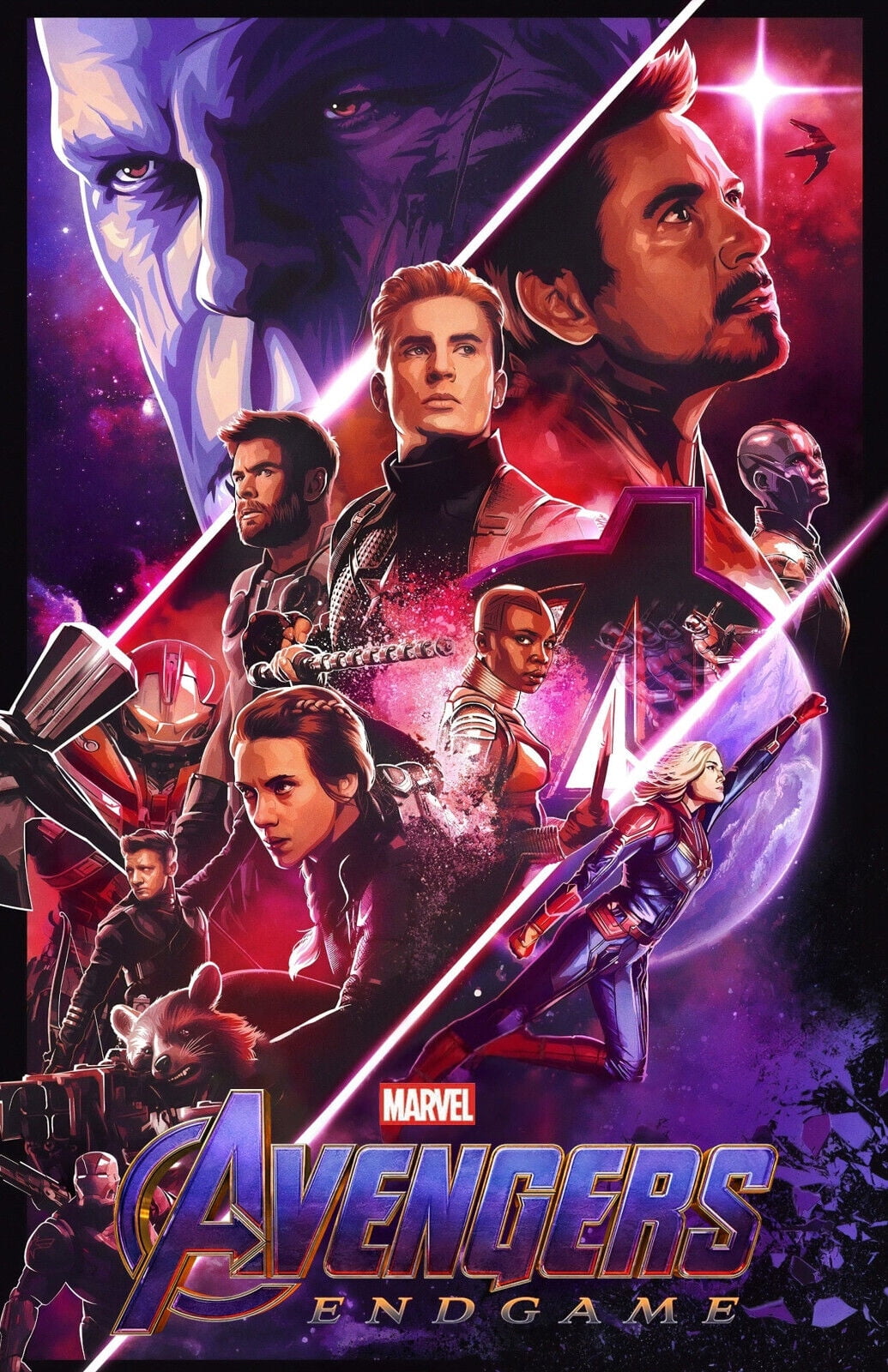 POSTER Avengers Endgame Film By Anthony Russo 2019 Cast Movie Poster ...
