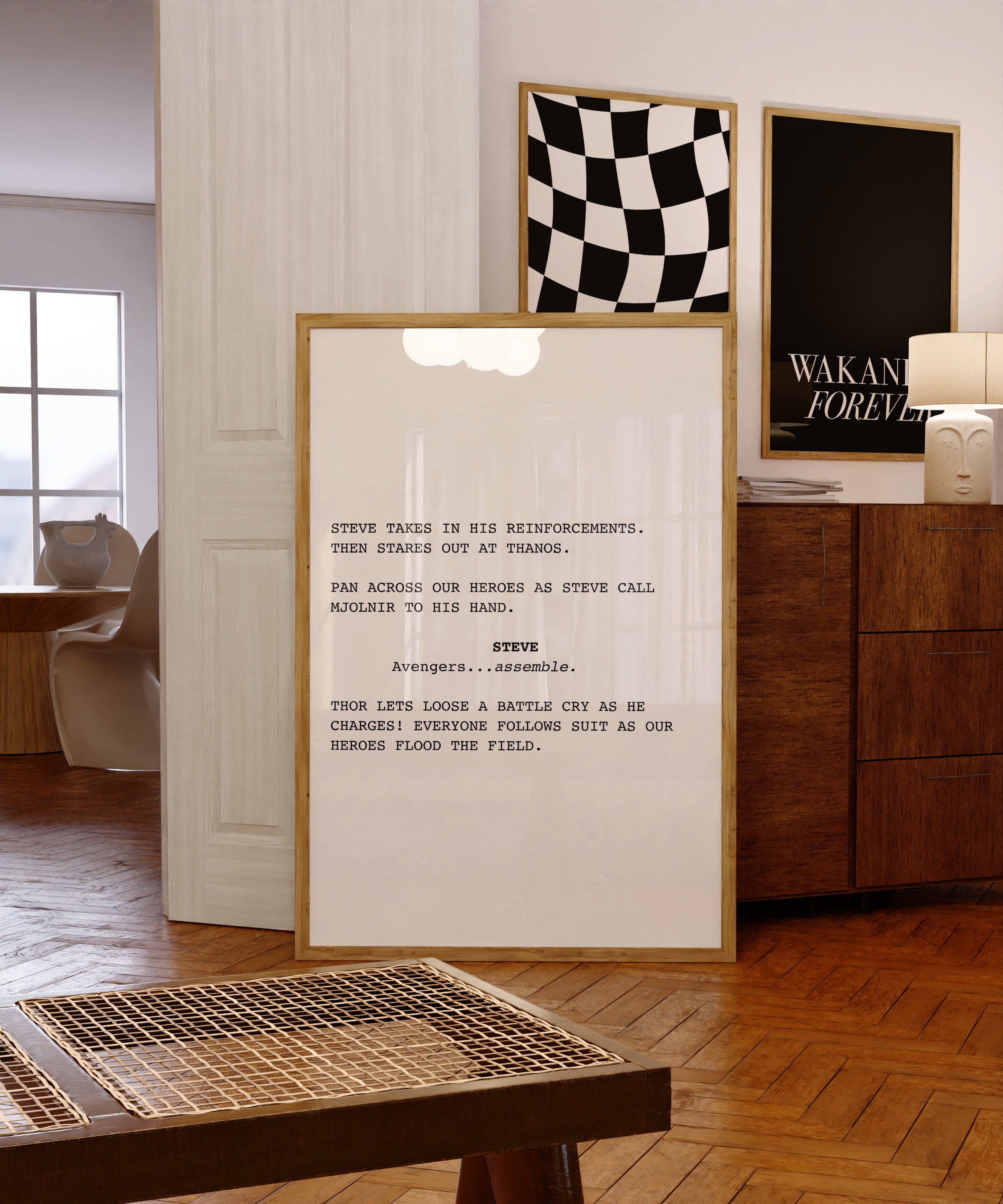 POSTER Avengers: Endgame Printable Screenplay, Avengers Assemble ...