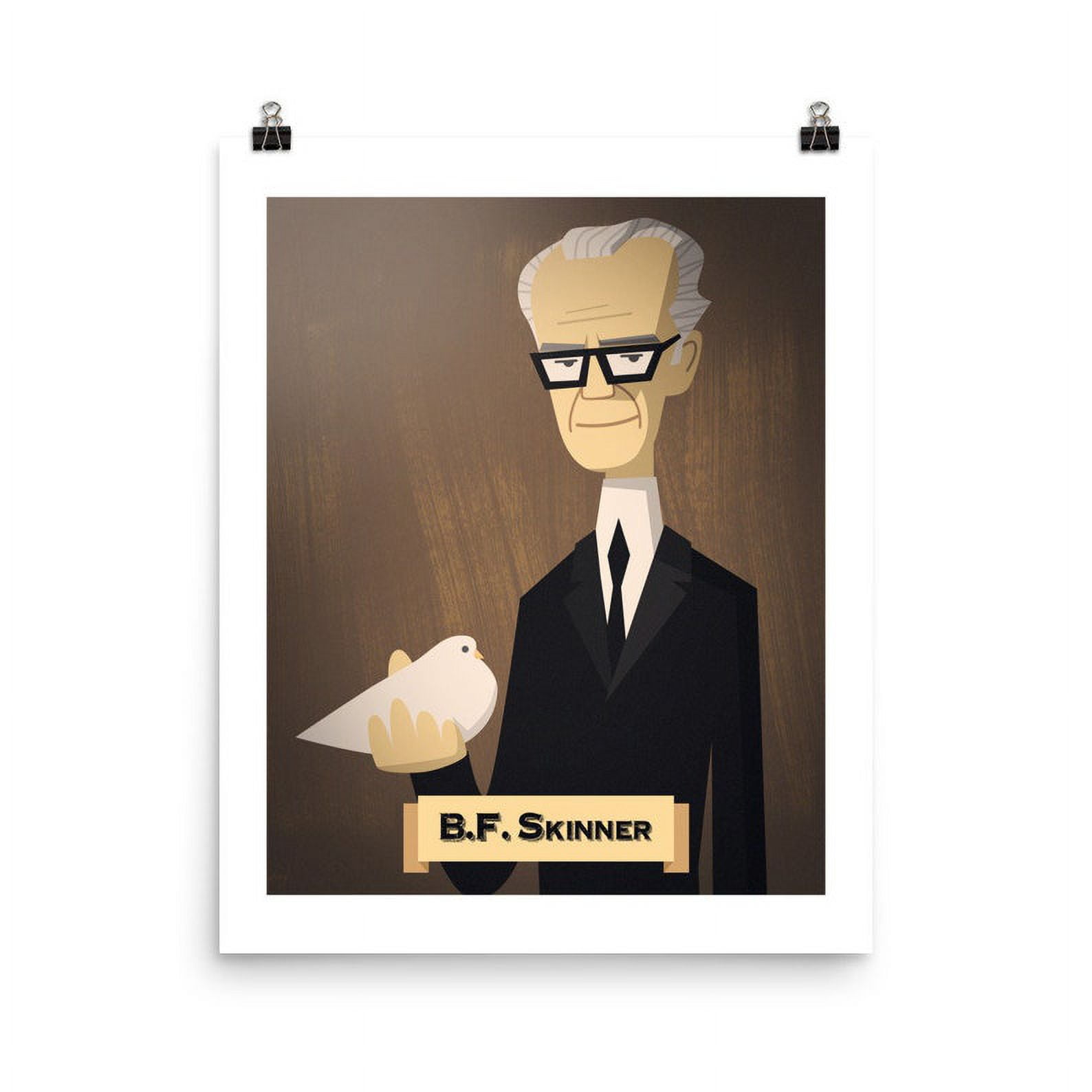 POSTER B.F. SKINNER Poster-UNFRAMED - Walmart.com