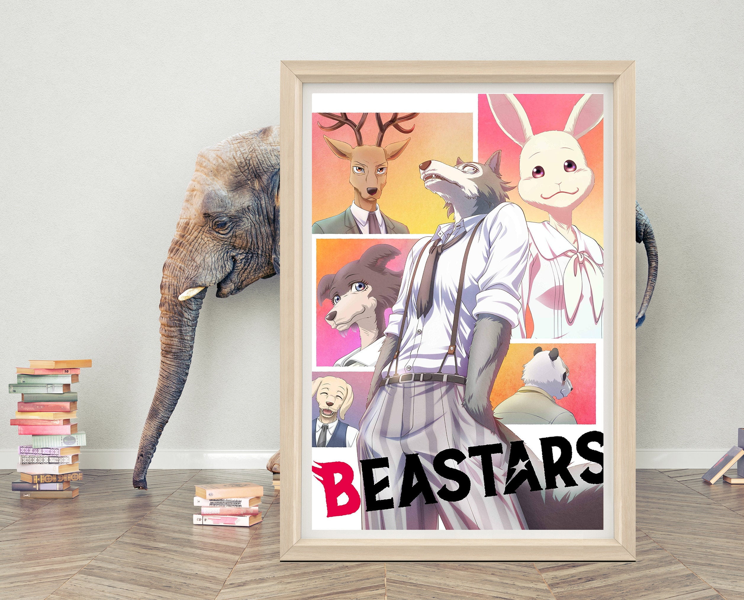 POSTER BEASTARS (2019) Anime Movie Poster Wall Art | 2023 Movie Poster ...