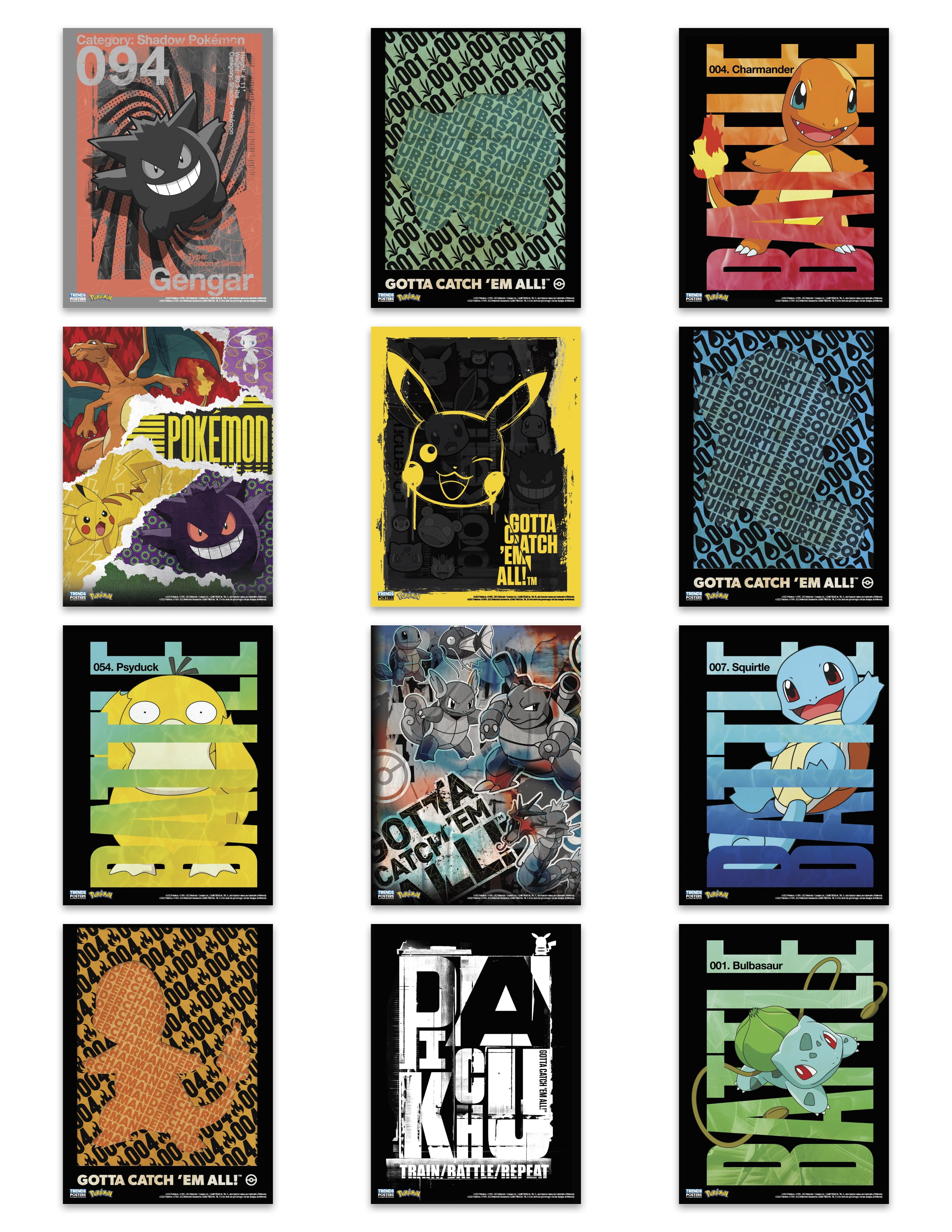 POSTER BOOK - POKEMON WAVE 3 - Walmart.com