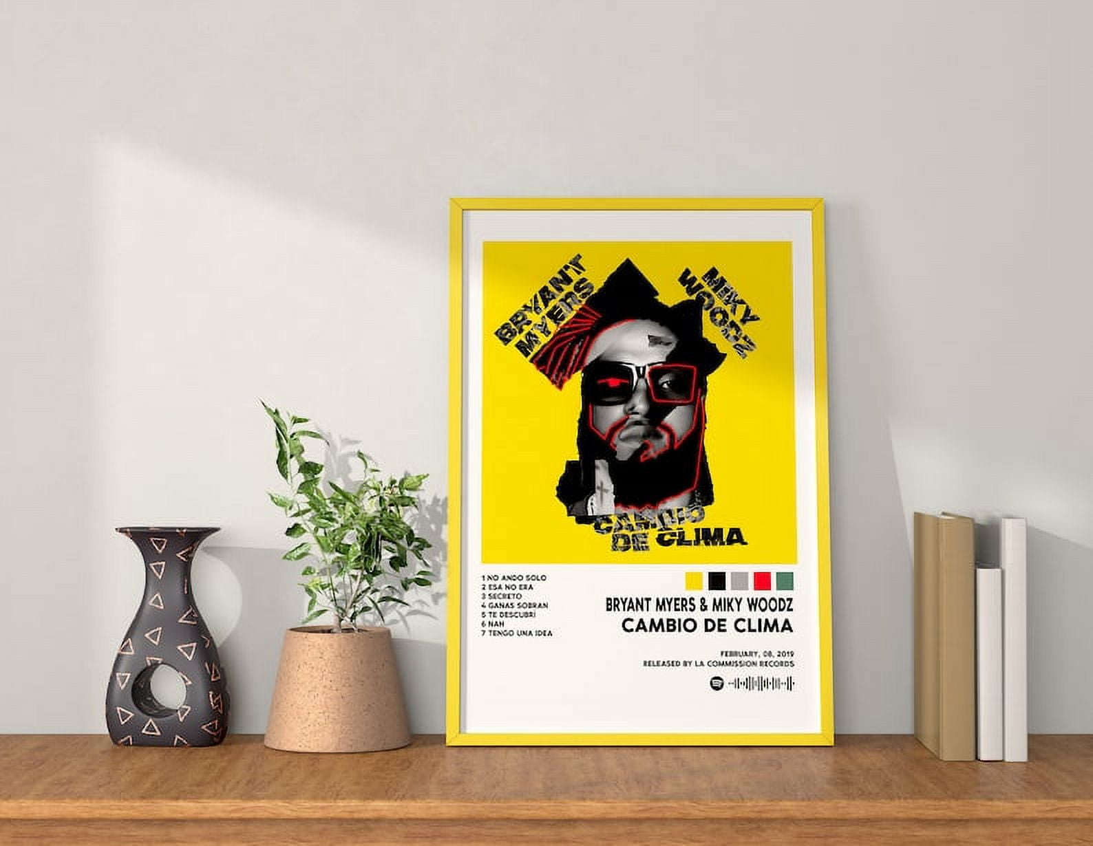 POSTER BRYANT MYERS / Cambio De Clima / Imprimible , portada del álbum ...