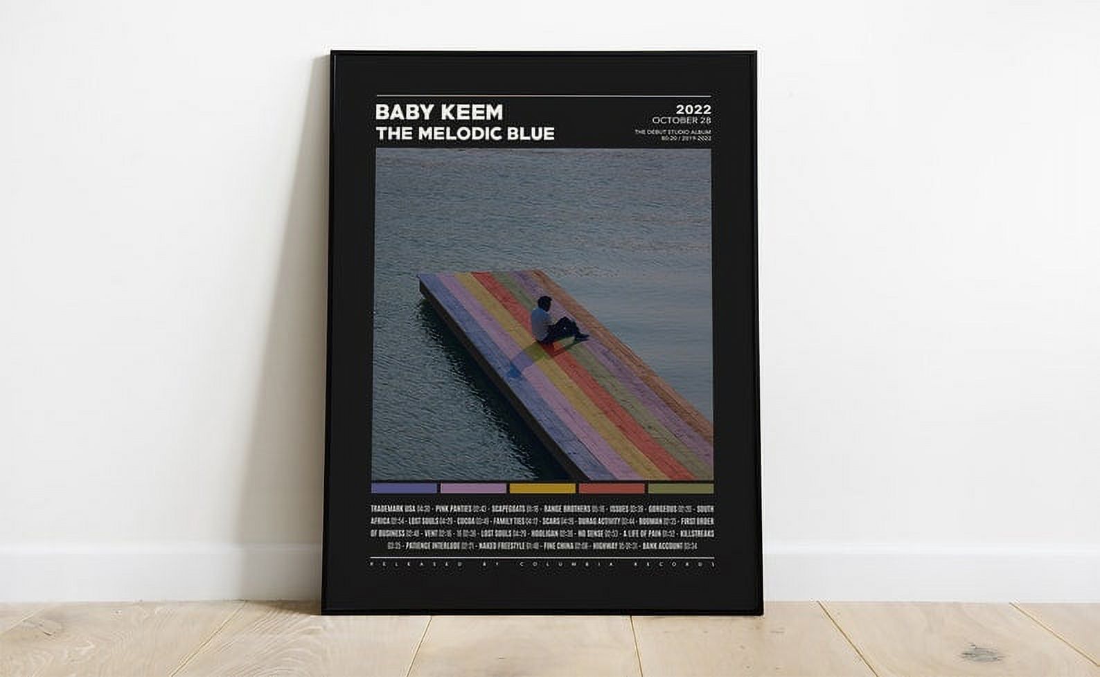 POSTER Baby Keem Posters / The Melodic Blue Deluxe Poster / Baby Keem ...