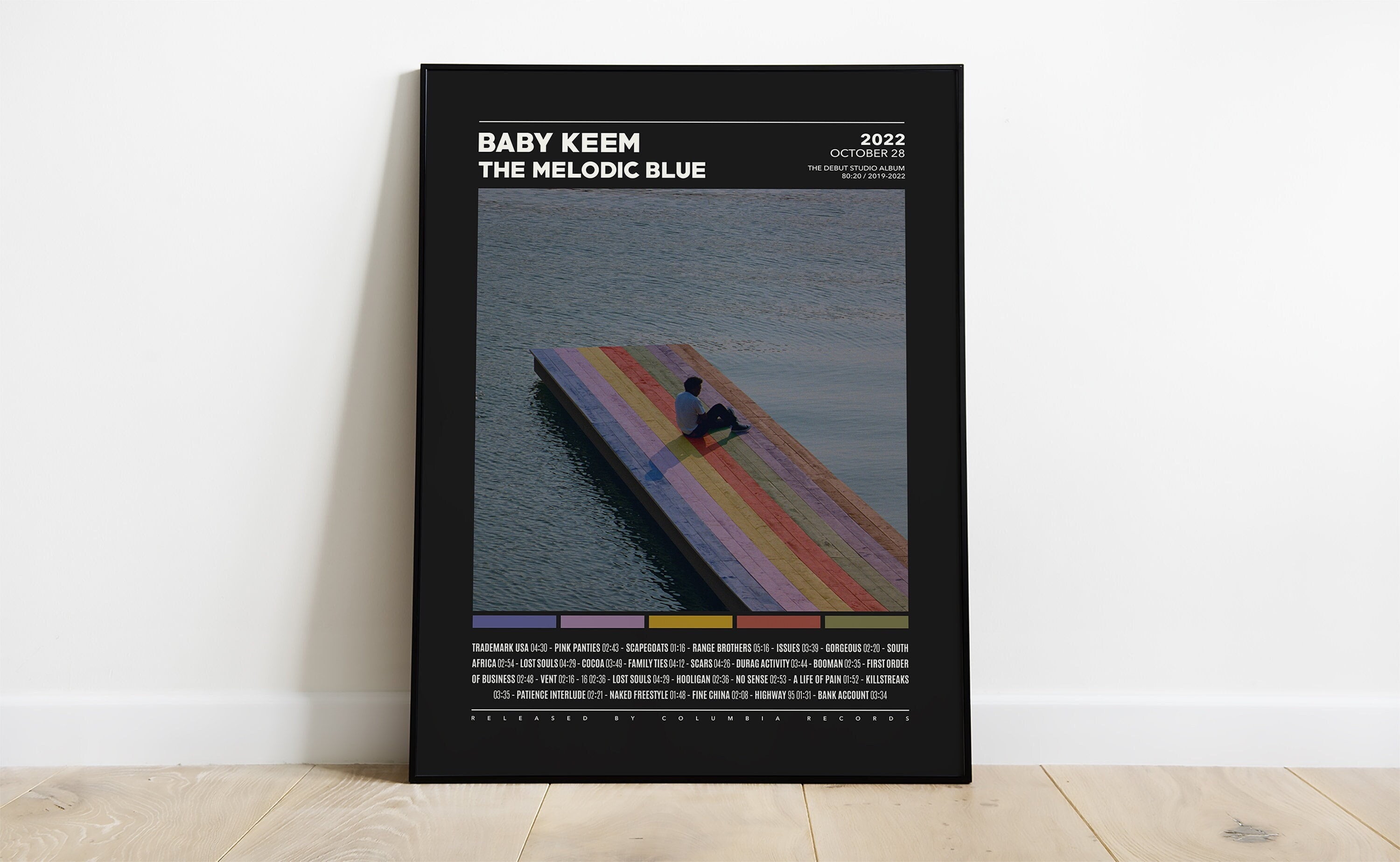 POSTER Baby Keem Posters / The Melodic Blue Deluxe Poster / Baby Keem ...