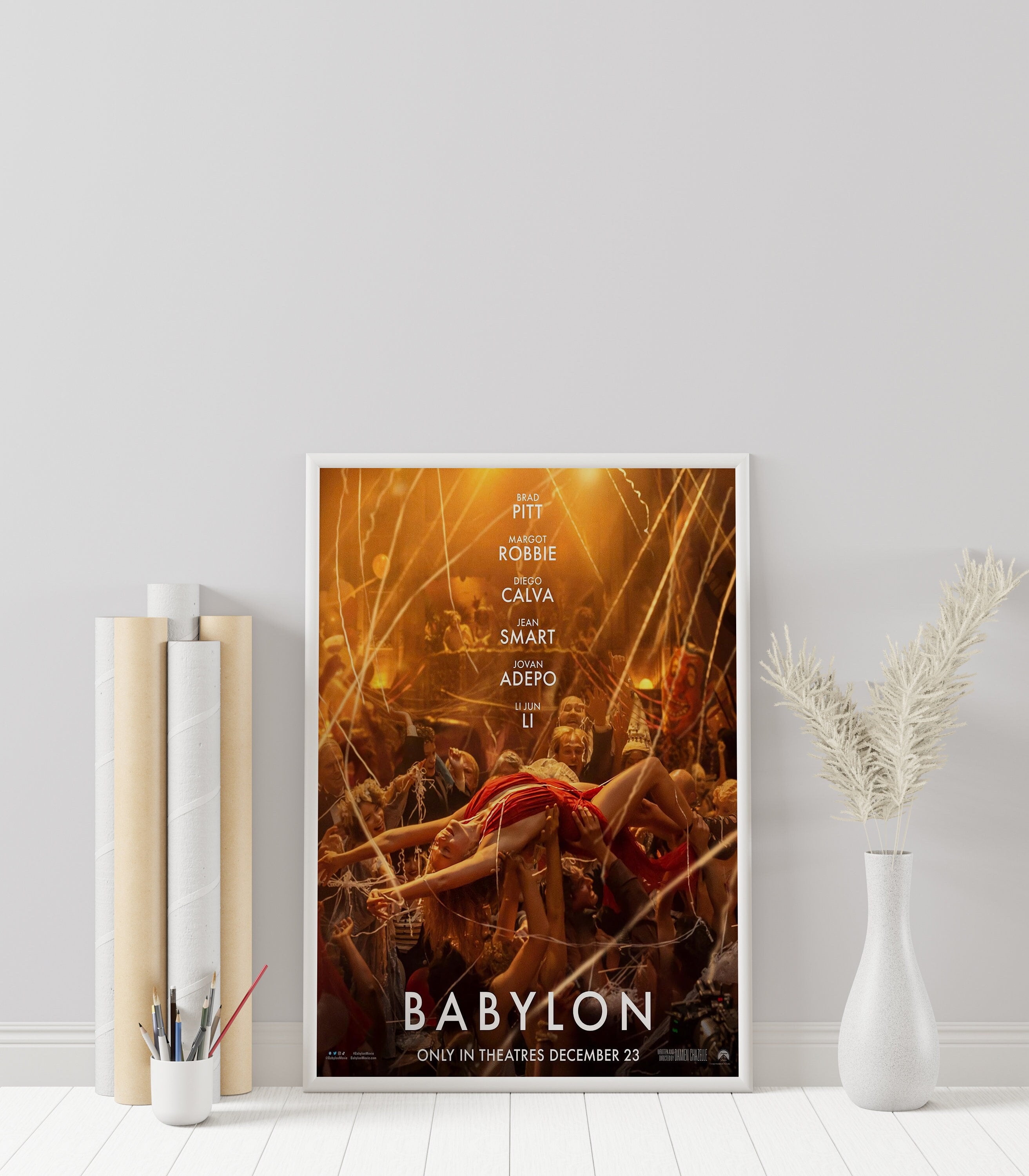 POSTER Babylon Movie Poster - Babylon Poster - Minimalist Movie Poster ...