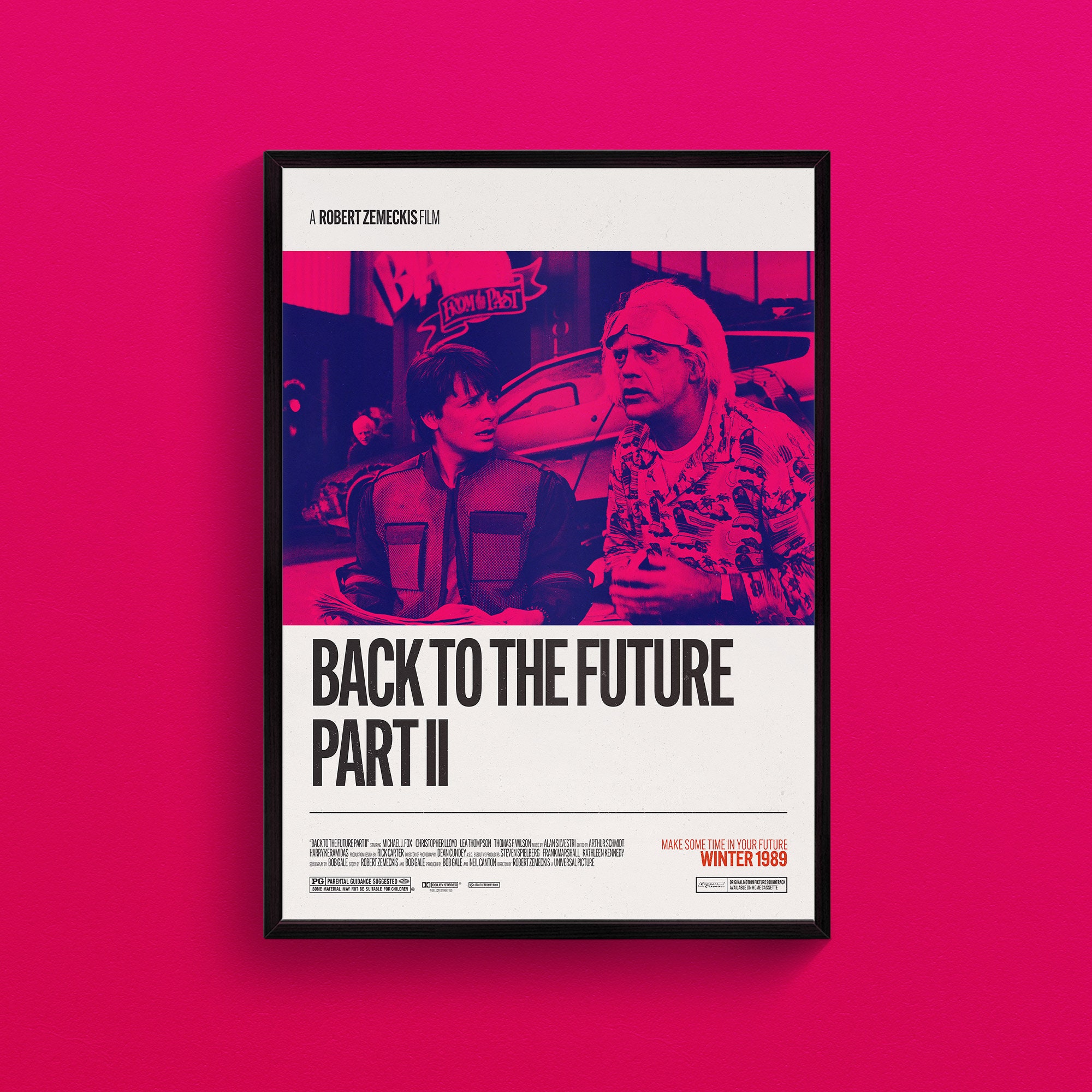 POSTER Back to the Future Part II (1989 - Retro Movie Poster Art ...
