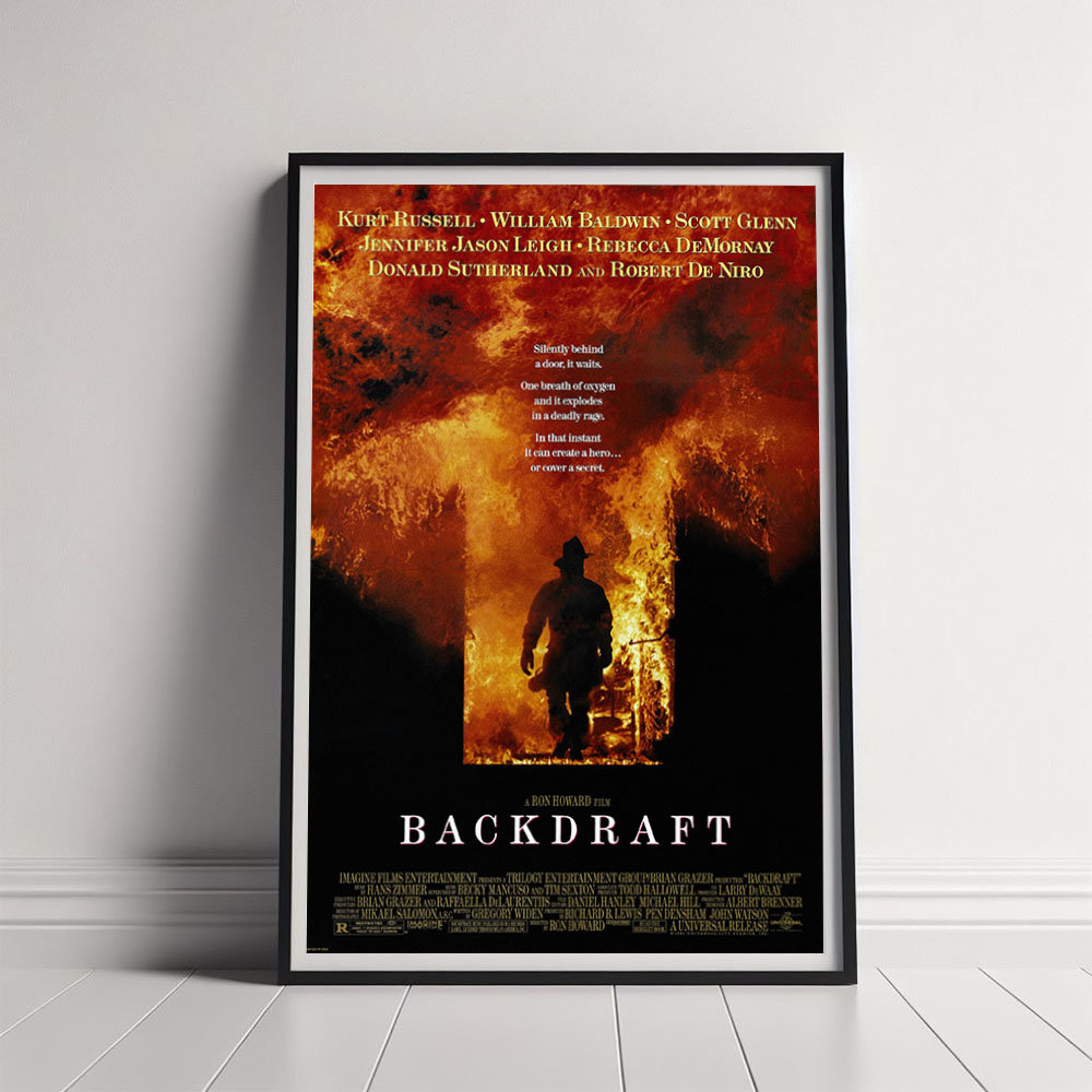 POSTER Backdraft Movie Poster, Poster Printing, Classic Movie Wall Art ...