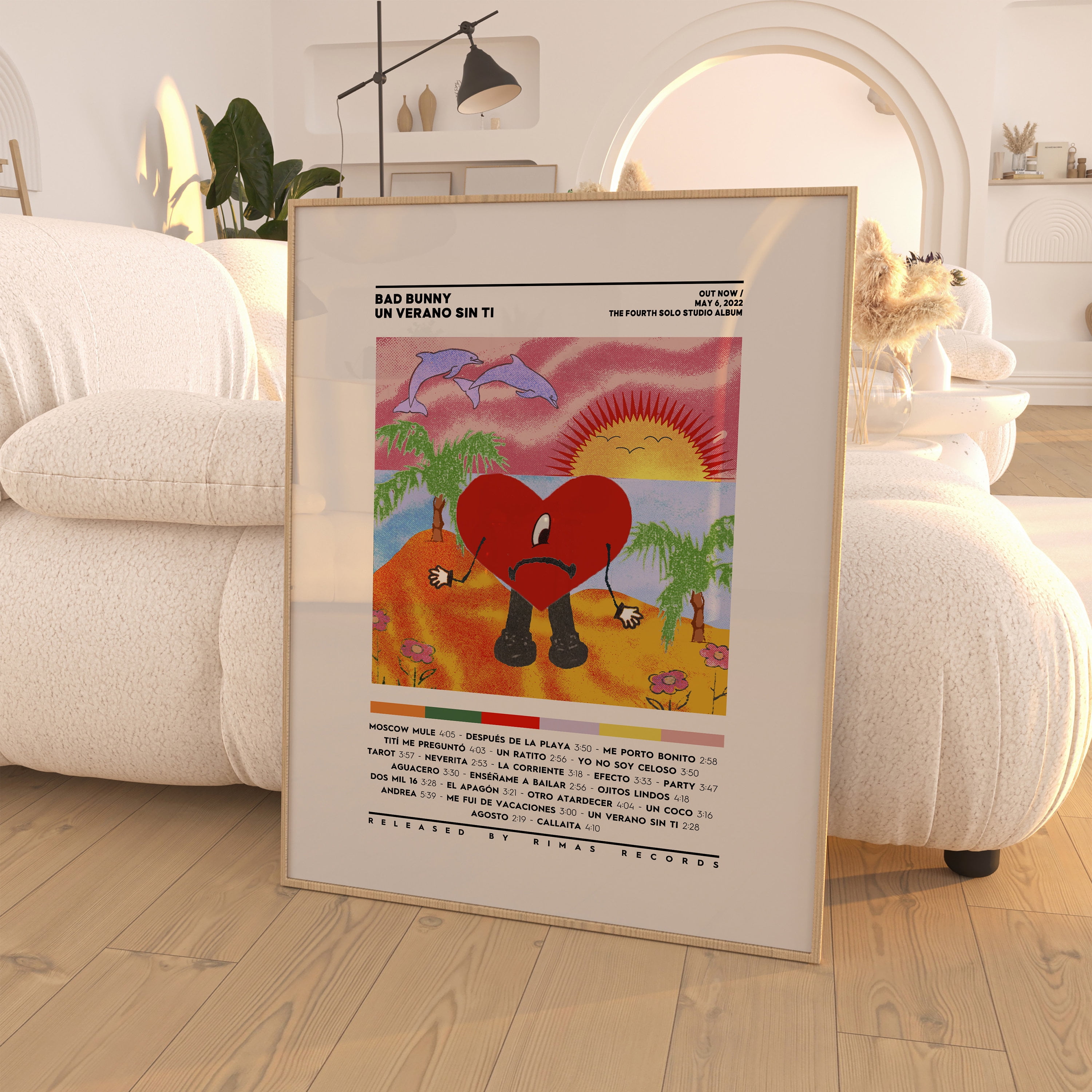 POSTER Bad Bunny - Un Verano Sin Ti Album Poster / Album Poster / Music ...