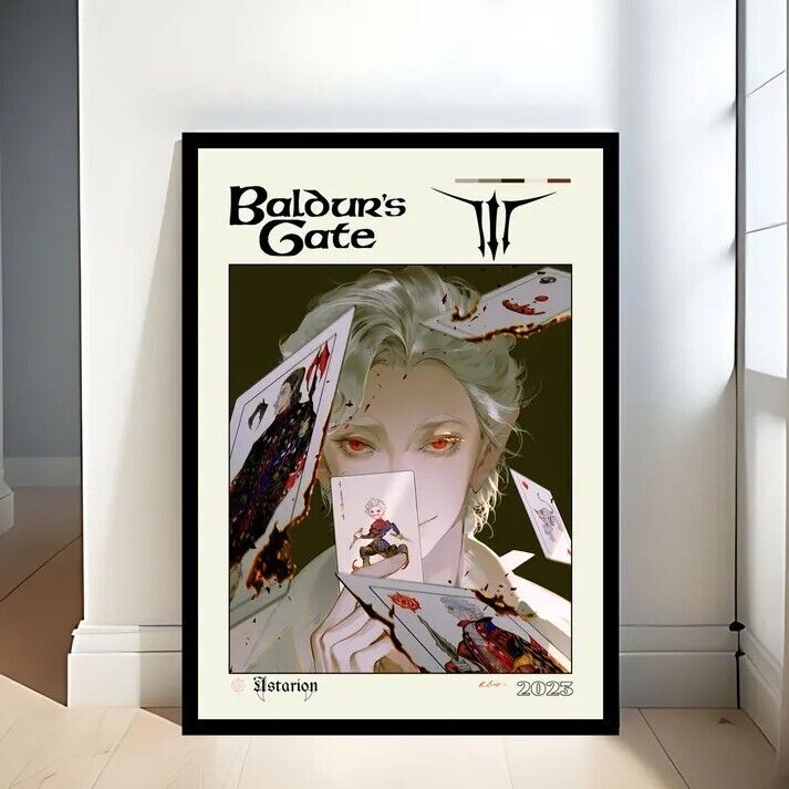 POSTER Baldur's Gate 3 Poster-Gaming print-Game Room Wall Decor-Game ...