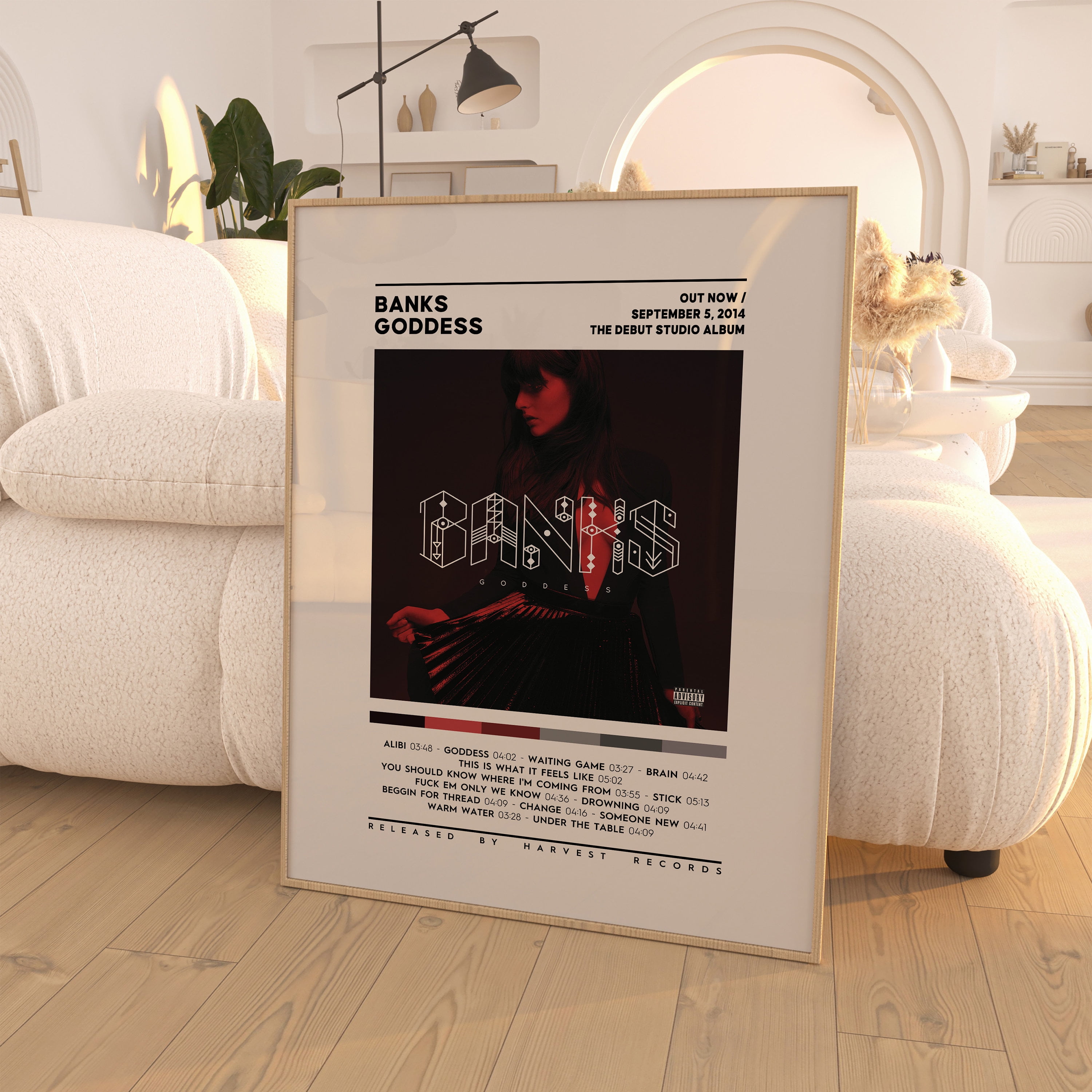 POSTER Banks - Goddess Album Cover Poster / Room Decor / Wall Decor ...