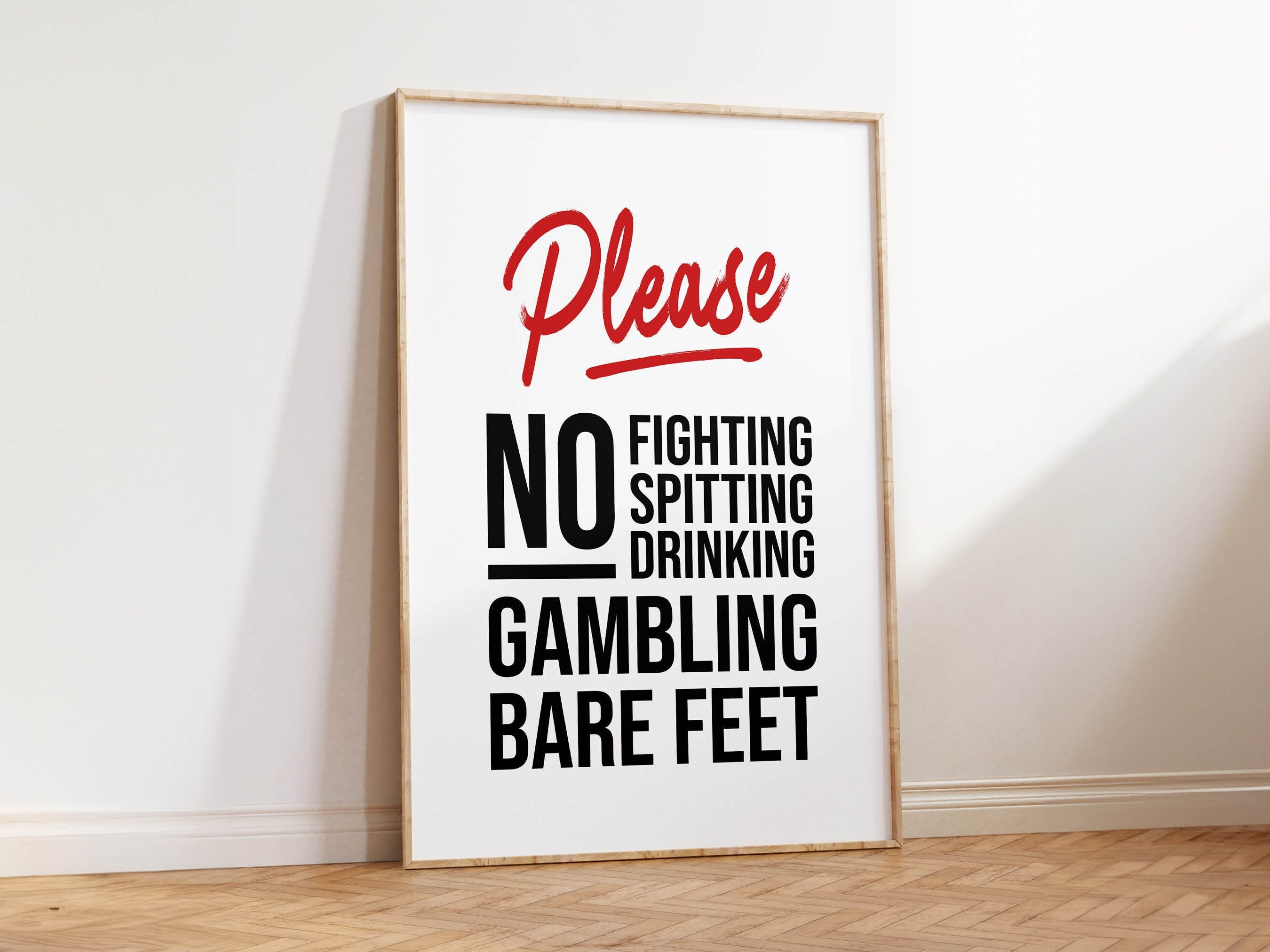 POSTER Bathroom Sign Funny Bathroom Decor Country Club Print Restroom ...