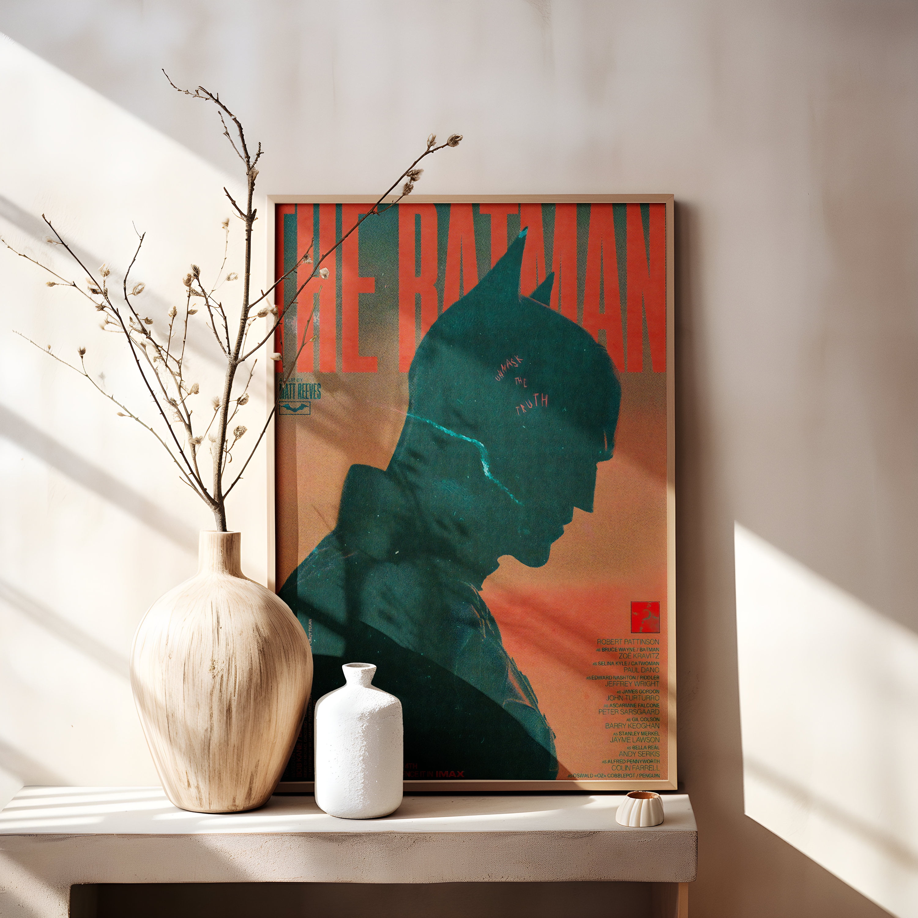 POSTER Batman Poster, Retro Movie Poster, Vintage Poster ,Iconic Batman ...