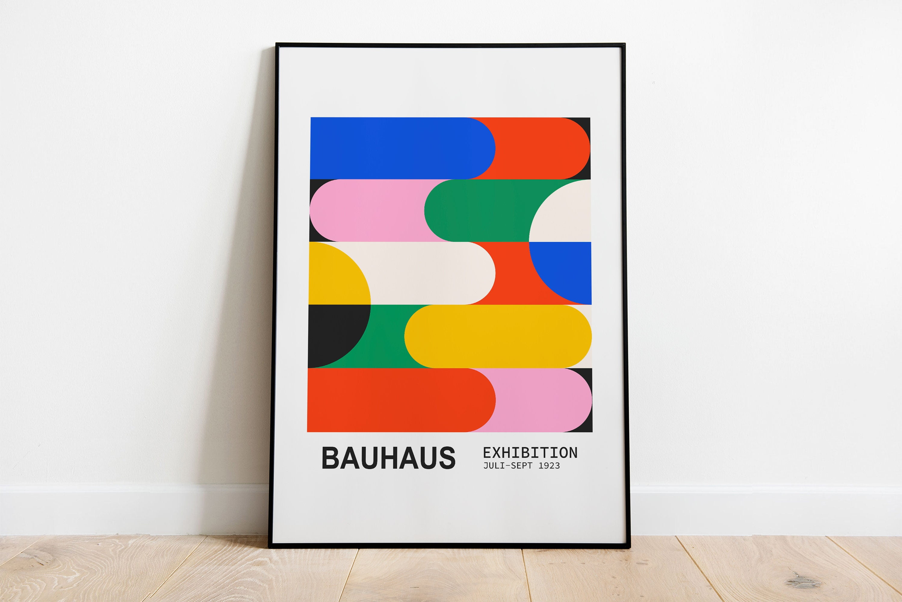 POSTER Bauhaus Art Print, Modern Art Print, Retro Art Print, Bauhaus ...