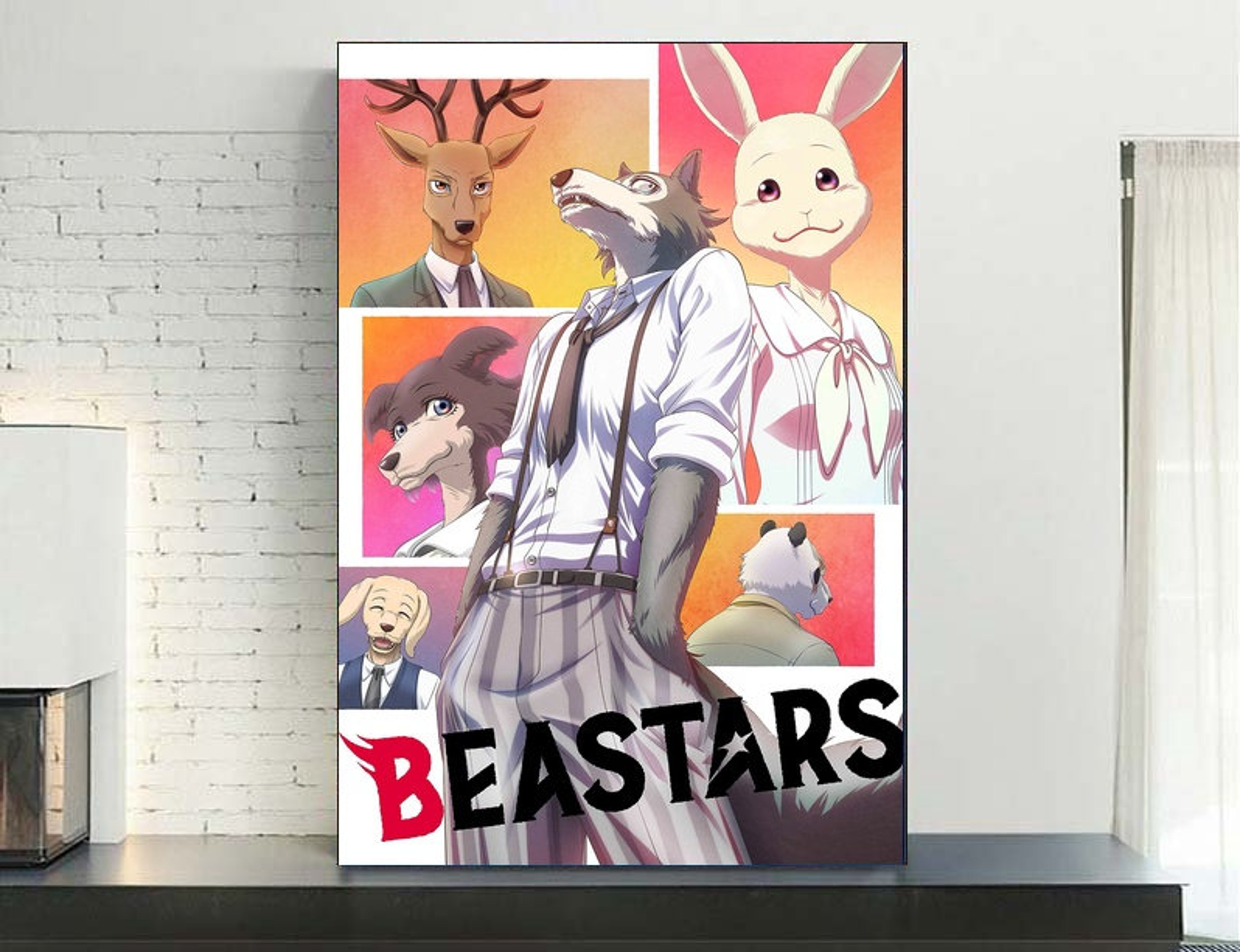 POSTER Beastars, Painting Art,Poster Wall Art Painting Print,no frame ...