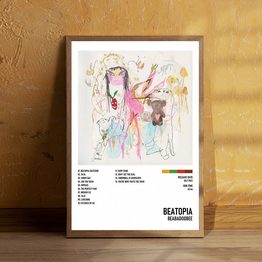 POSTER Beatopia - beabadoobee Album Poster Music Poster-24x36-UNFRAMED ...