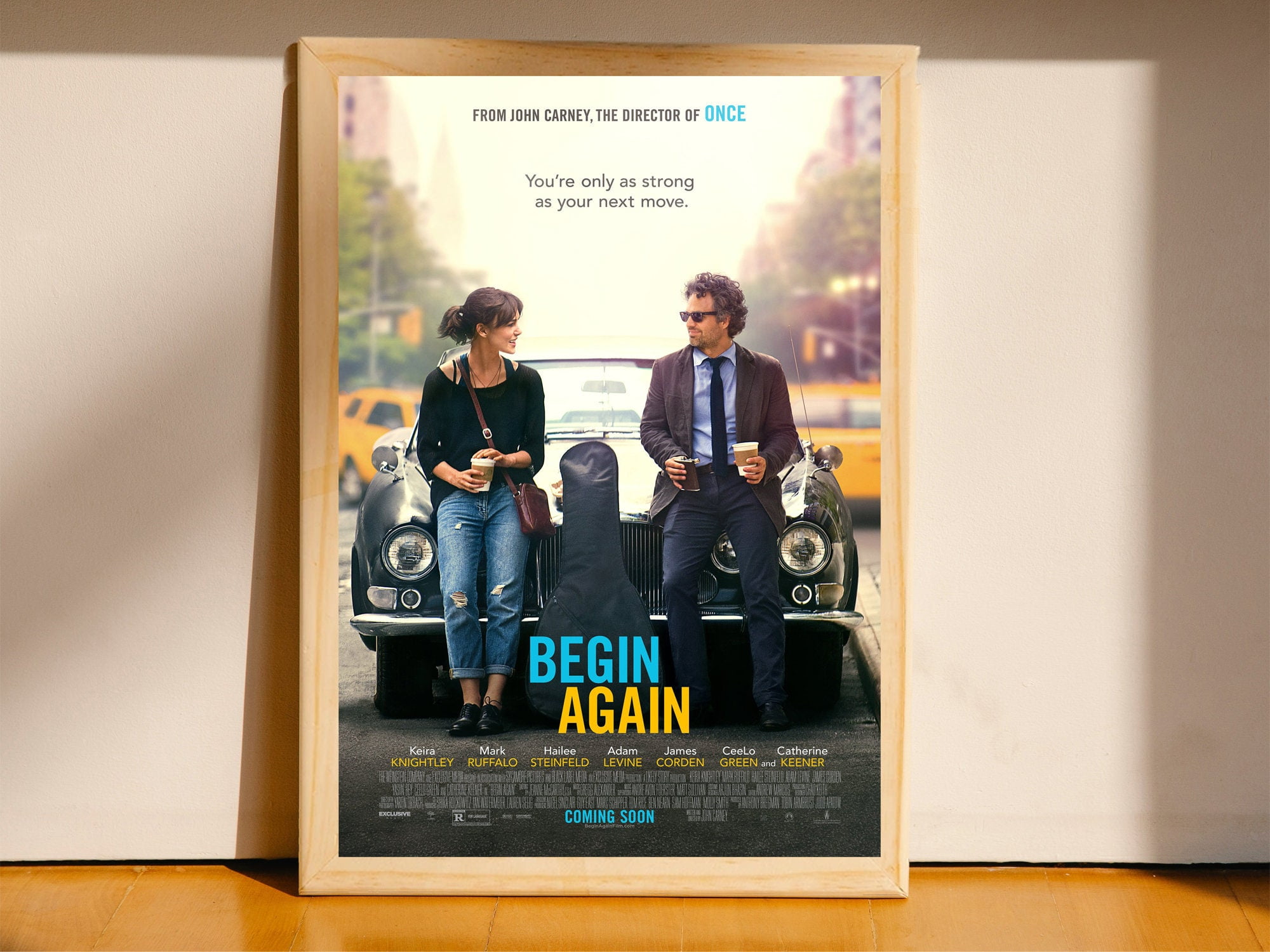 POSTER Begin Again Movie posters|poster collectibles|Poster |house ...