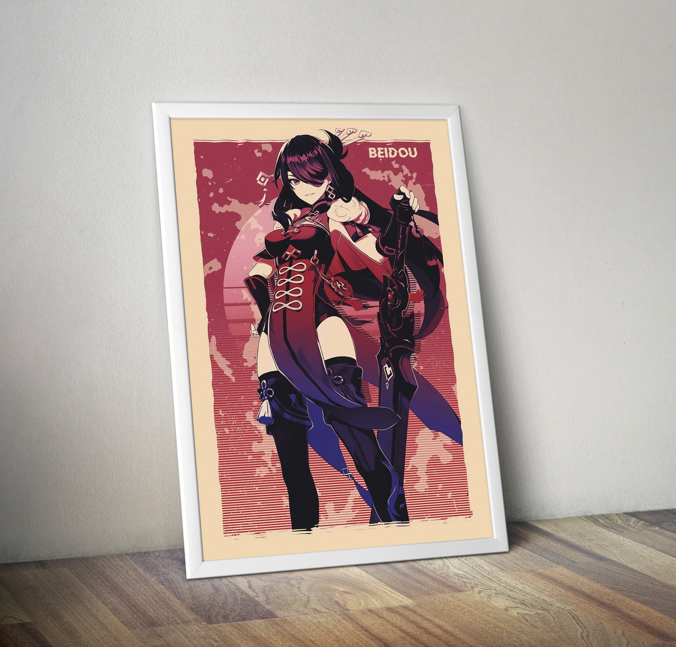POSTER Beidou Genshin Impact Poster Genshin Impact Genshin Impact ...