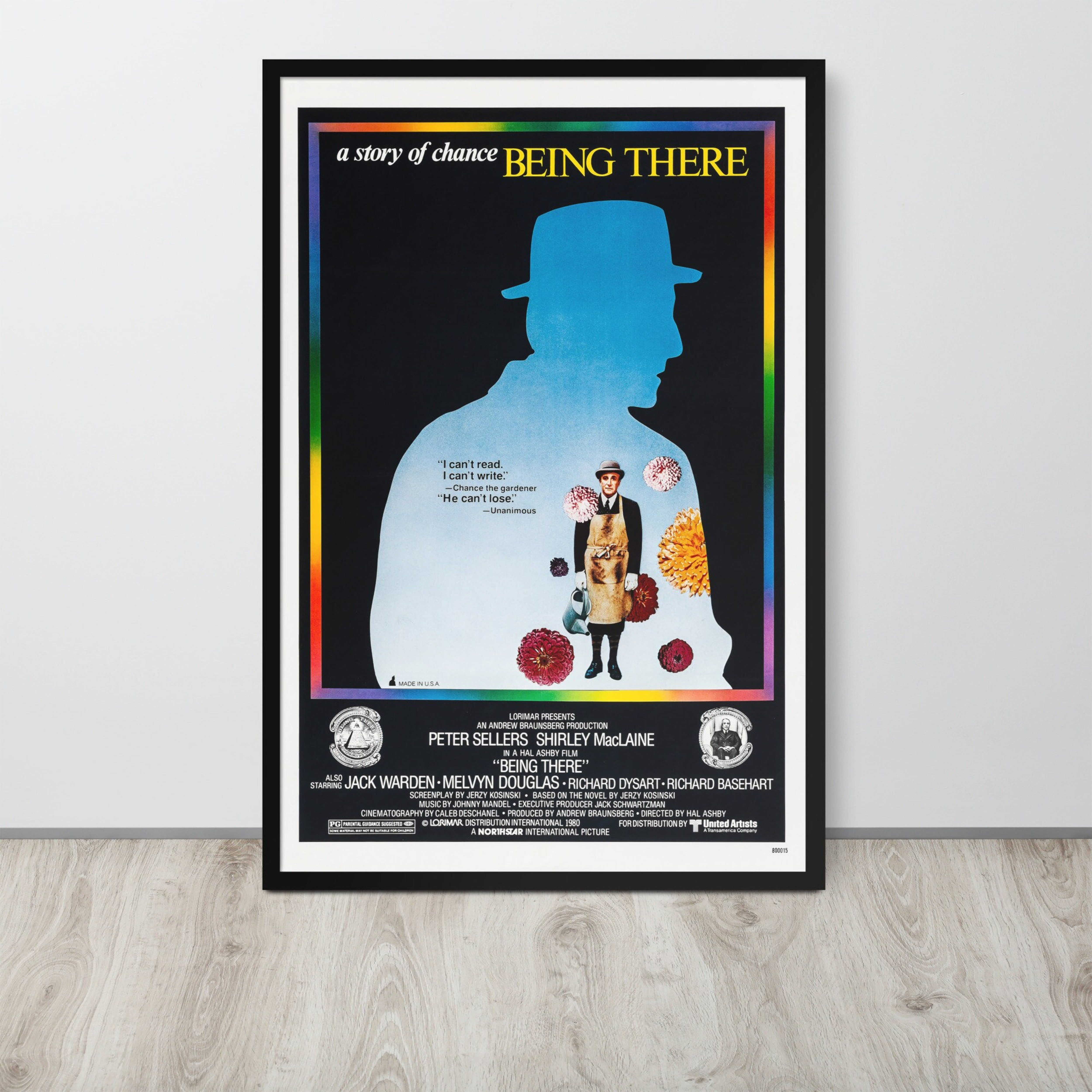 POSTER Being There (1979) Vintage Movie Poster-UNFRAMED - Walmart.com