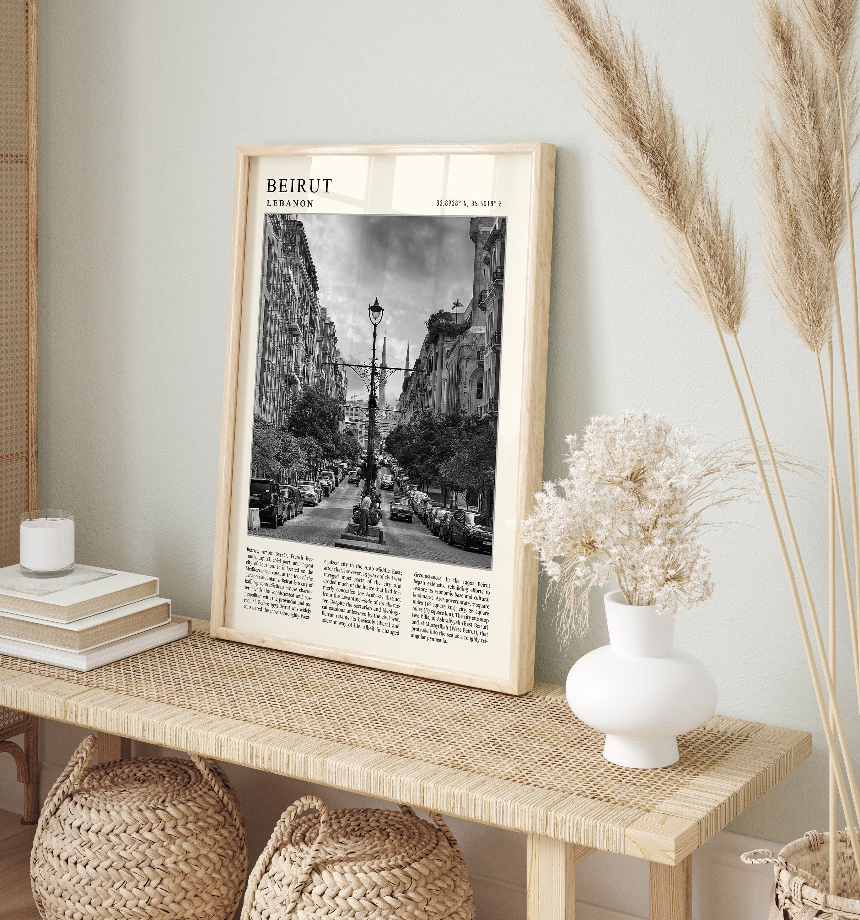 POSTER Beirut Poster, Beirut Travel Print, Lebanon Travel Poster ...