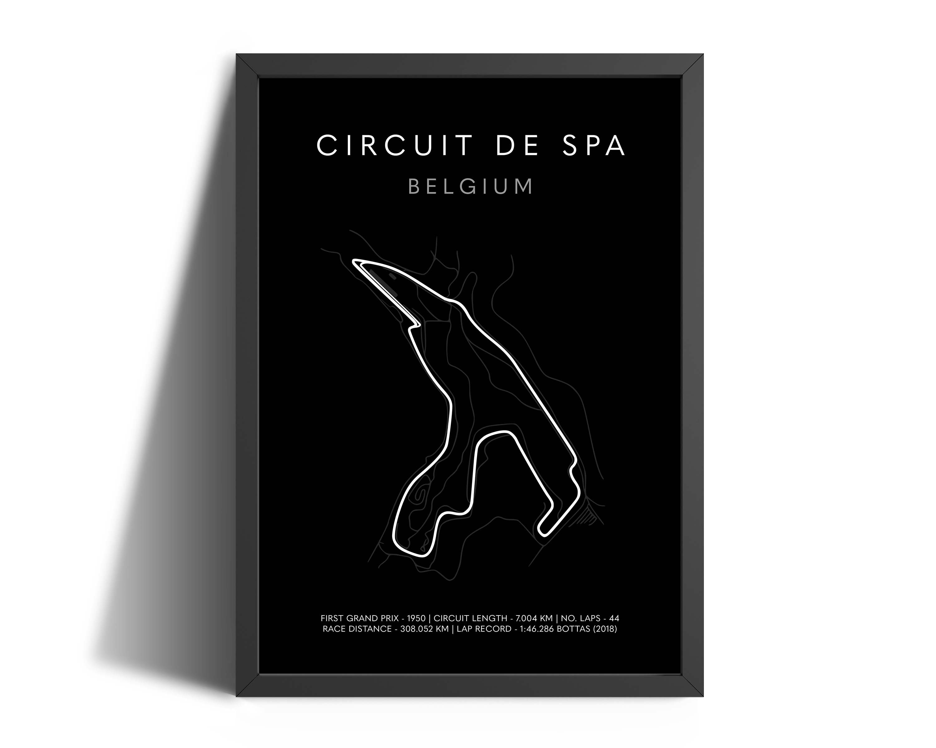 POSTER Belgium Spa Grand Prix Print | F1 Poster | Formula 1 Prints ...
