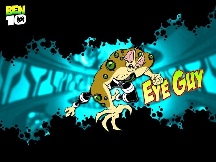 POSTER Ben 10 Eye Guy Alien Cartoon TV Series Art Decor WALL POSTER ...