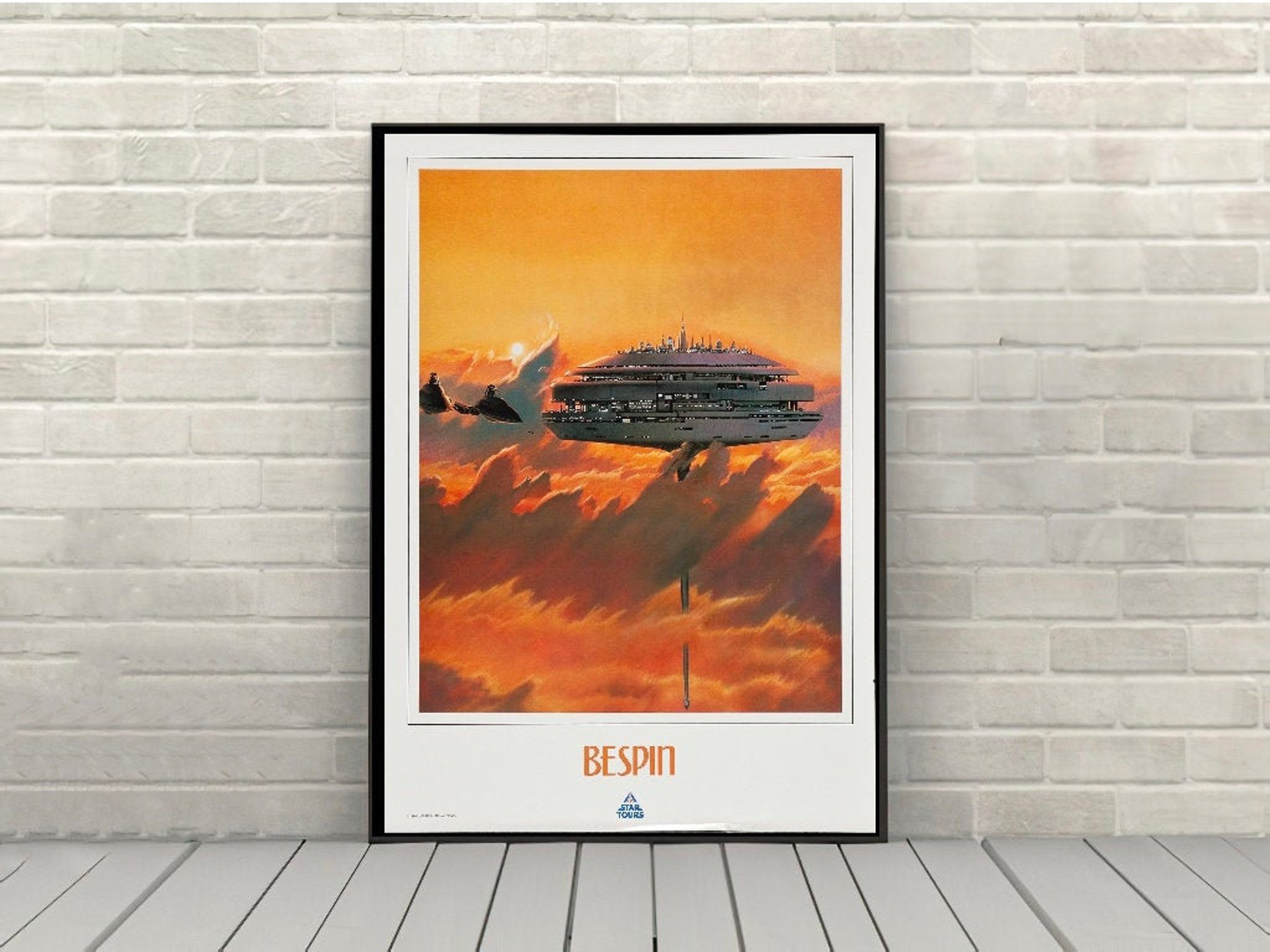 POSTER Bespin Poster Star Tour Poster Star Wars Poster Disney ...