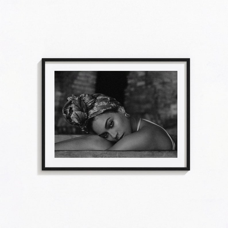 POSTER Beyonce Posters / Beyonce Black and White Wall Art, Album Cover ...