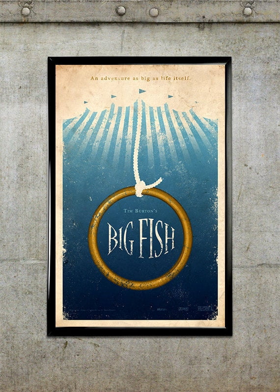 POSTER Big Fish Movie Poster-UNFRAMED - Walmart.com