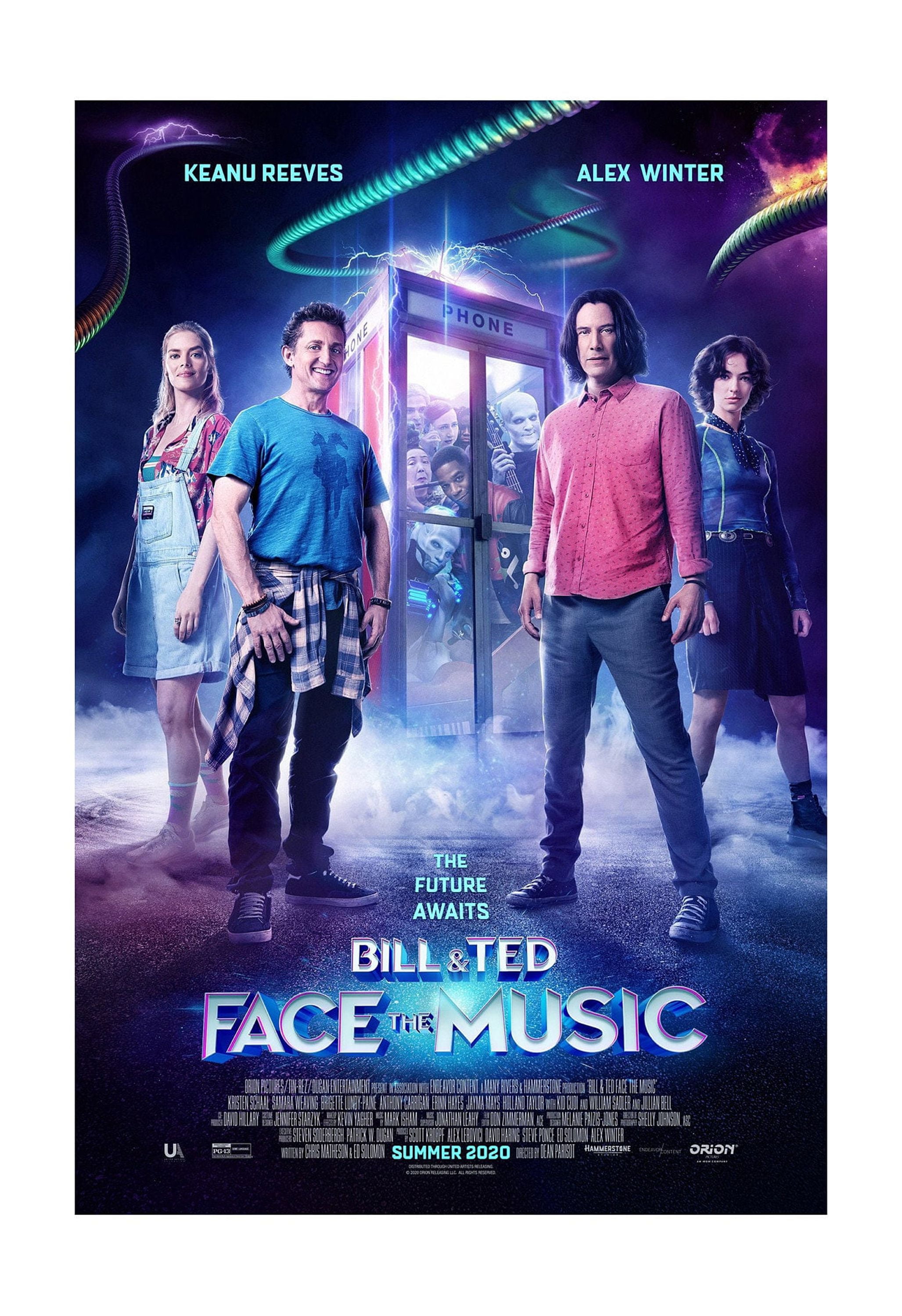 Poster Bill & Ted Face the Music Movie Poster Quality Glossy Print ...