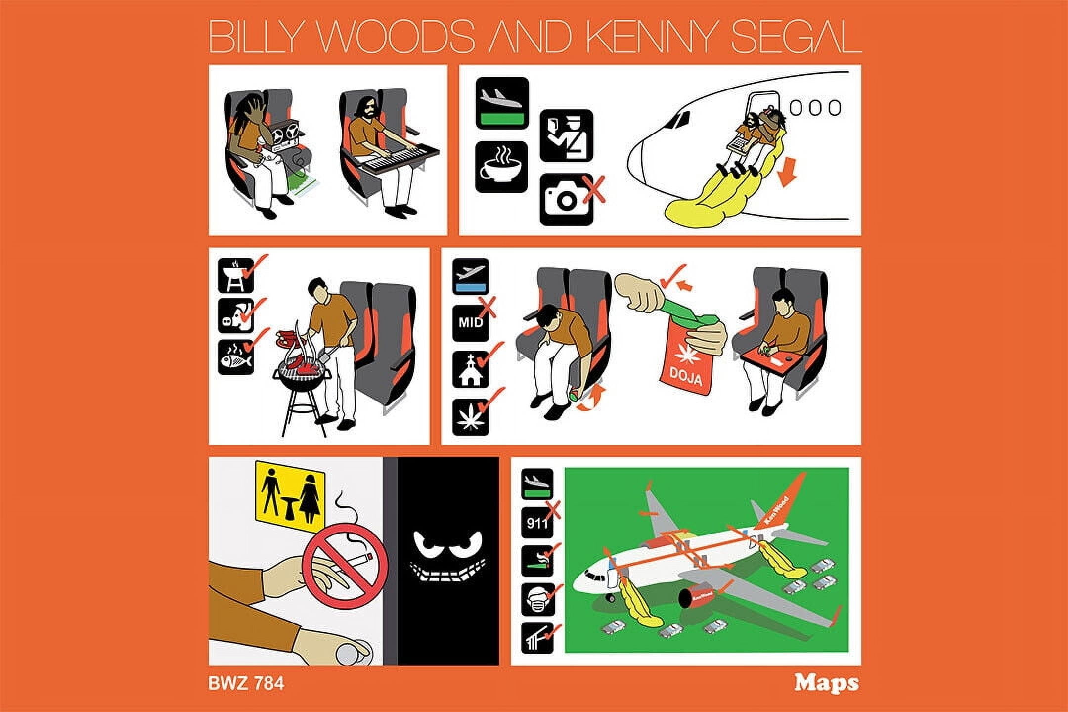 POSTER Billy Woods Maps American Rapper Music Artist Wall Art Home ...