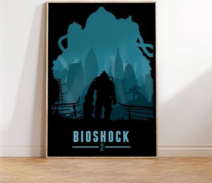 POSTER BioShock 2 Game Poster - Iconic Big Daddy Art - Video Game Wall ...