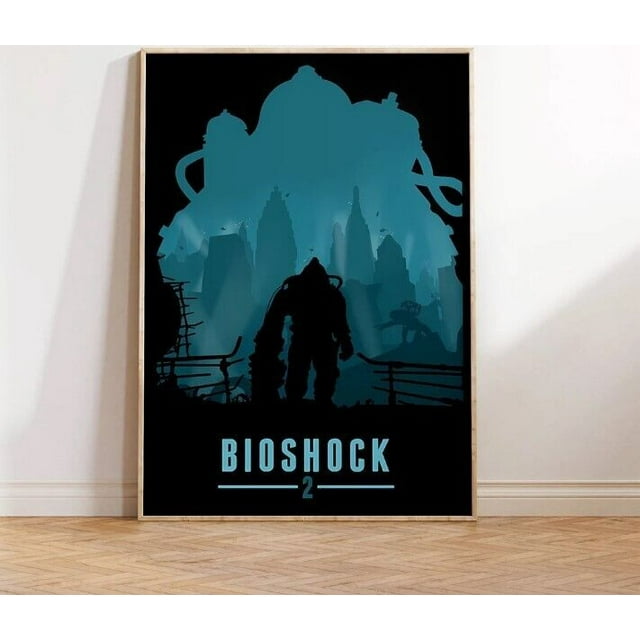 POSTER BioShock 2 Game Poster - Iconic Big Daddy Art - Video Game Wall ...
