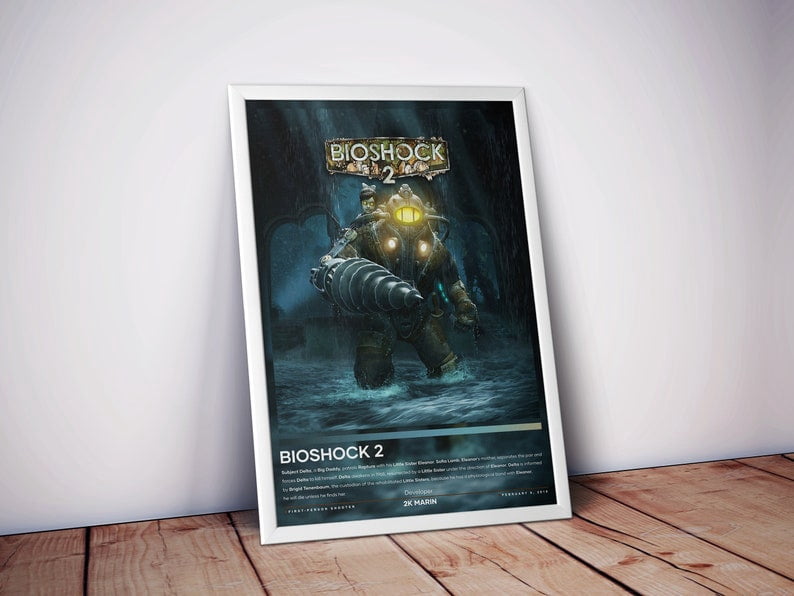 POSTER BioShock 2, Gaming Posters, Video Game Posters, High-Quality ...