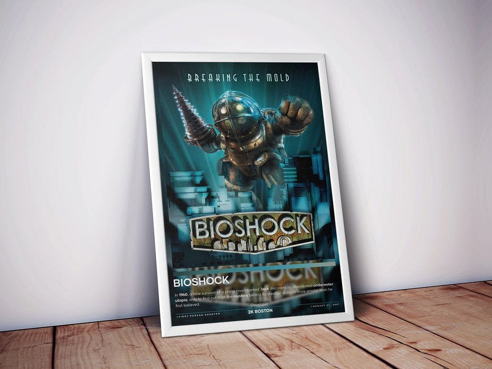 POSTER BioShock, Gaming Posters, Video Game Posters, High-Quality ...