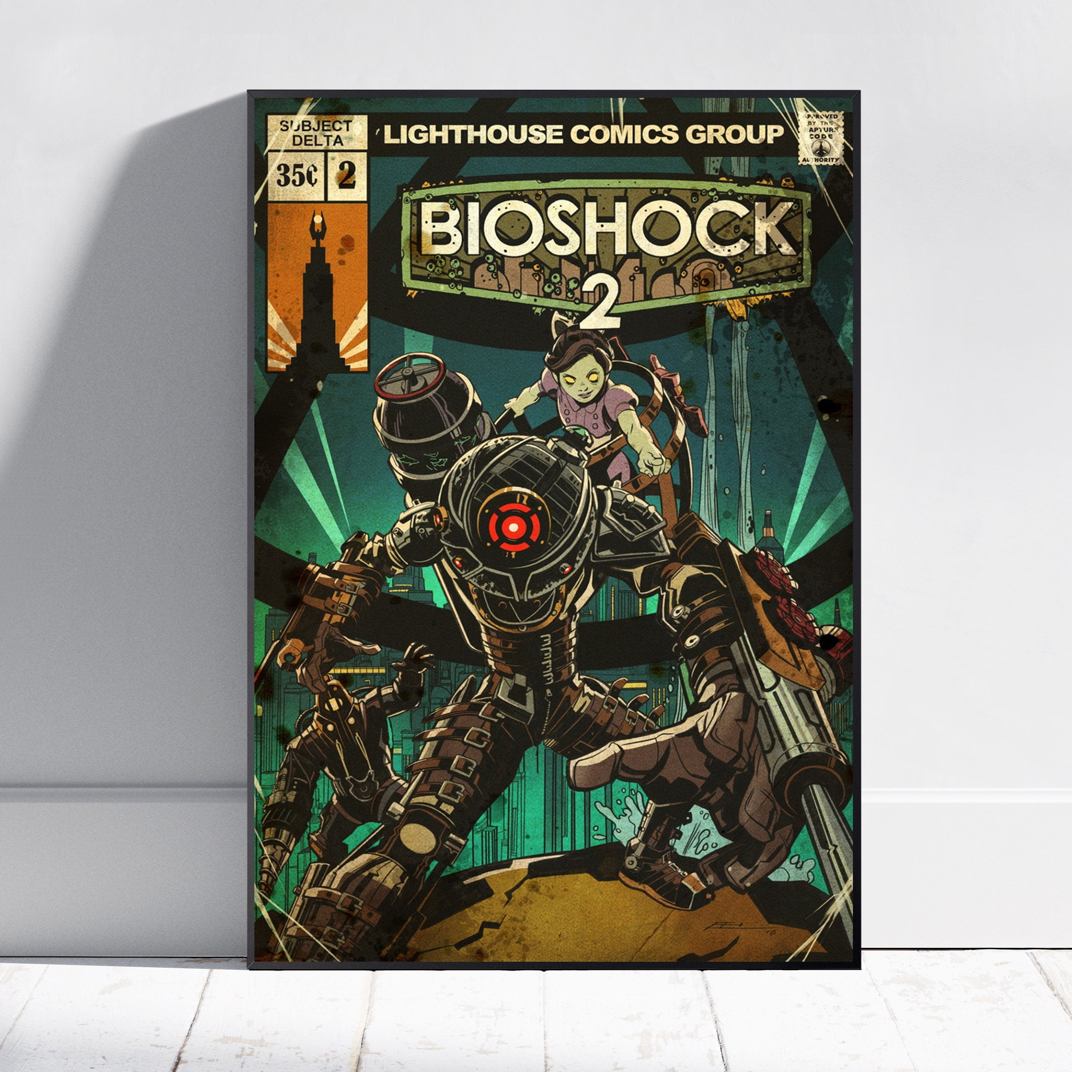 POSTER BioShock Poster, Rapture & Columbia Wall Art, Game Poster Gift ...