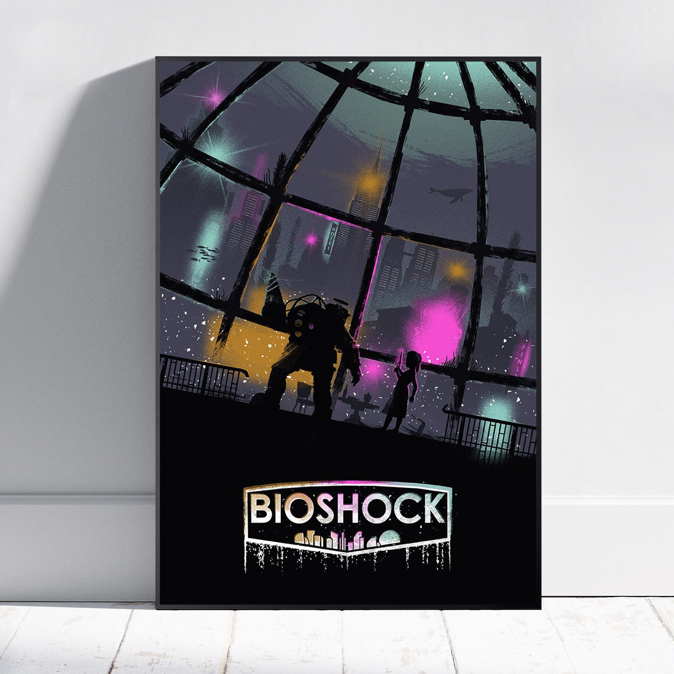 POSTER BioShock Poster, Rapture & Columbia Wall Art, Game Poster Gift ...