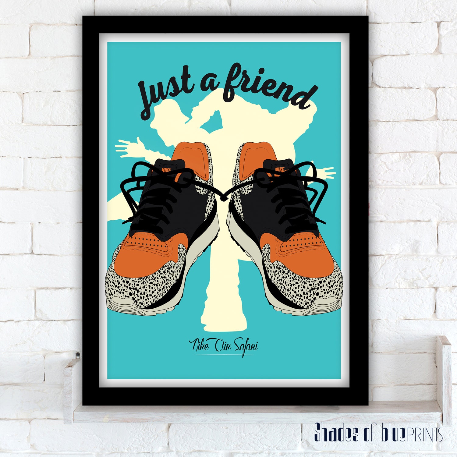 POSTER Biz Markie / The Nike air Safari - Just a friend poster-UNFRAMED ...
