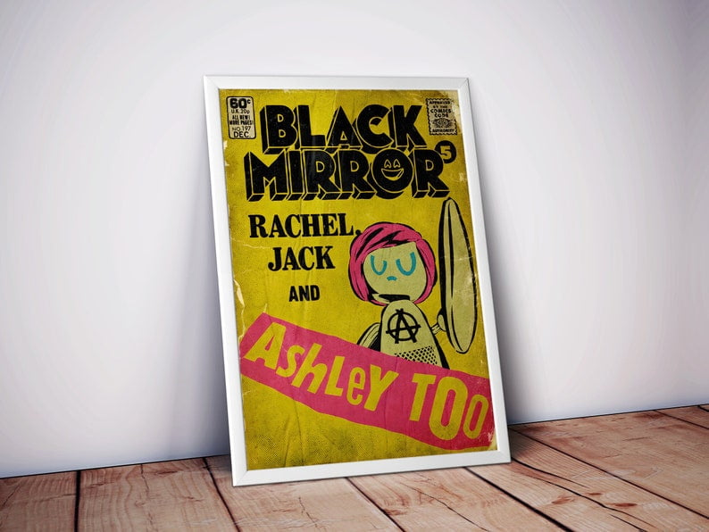 POSTER Black Mirror Poster | TV Series Poster | Black Mirror Comics ...