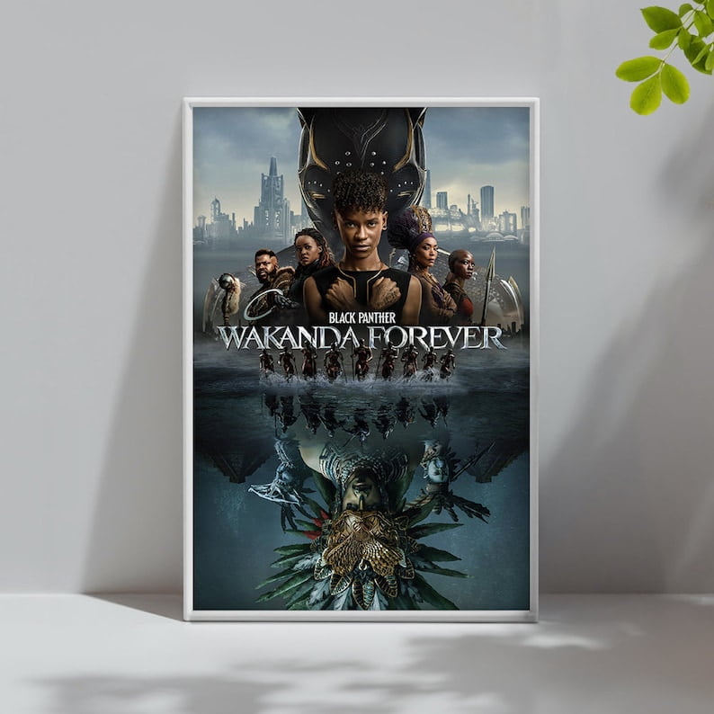POSTER Black Panther Wakanda Forever Movie Poster-Limited Edition ...