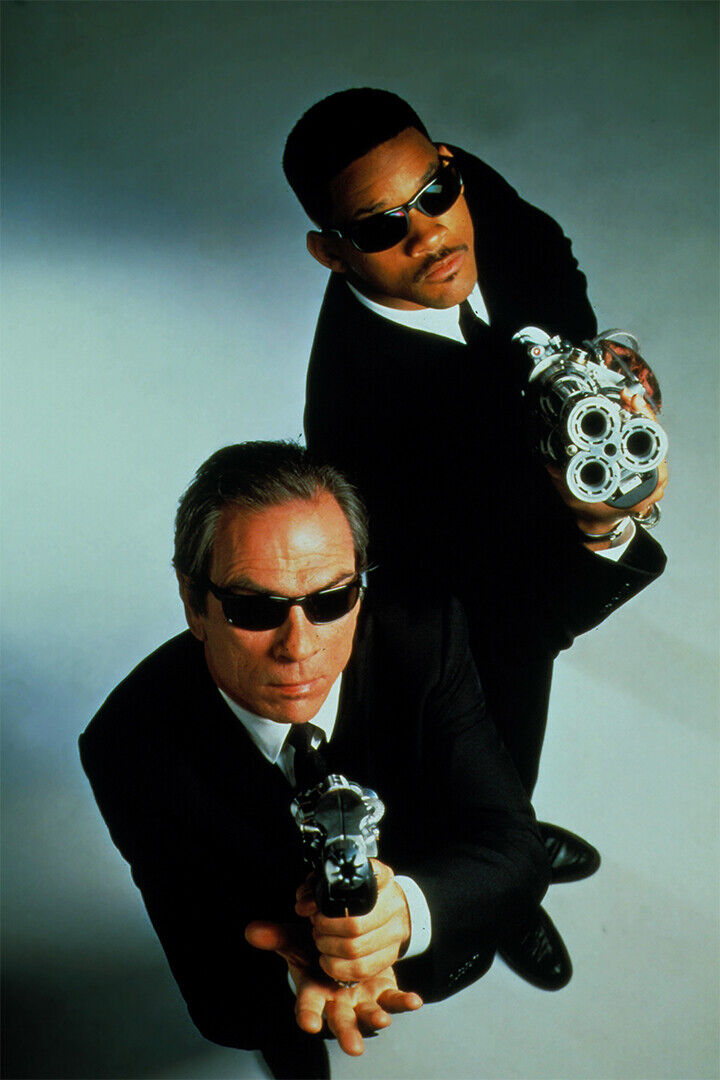 POSTER Blacklight Neon Mib Men In Black Movie Wall Art Home Decor ...