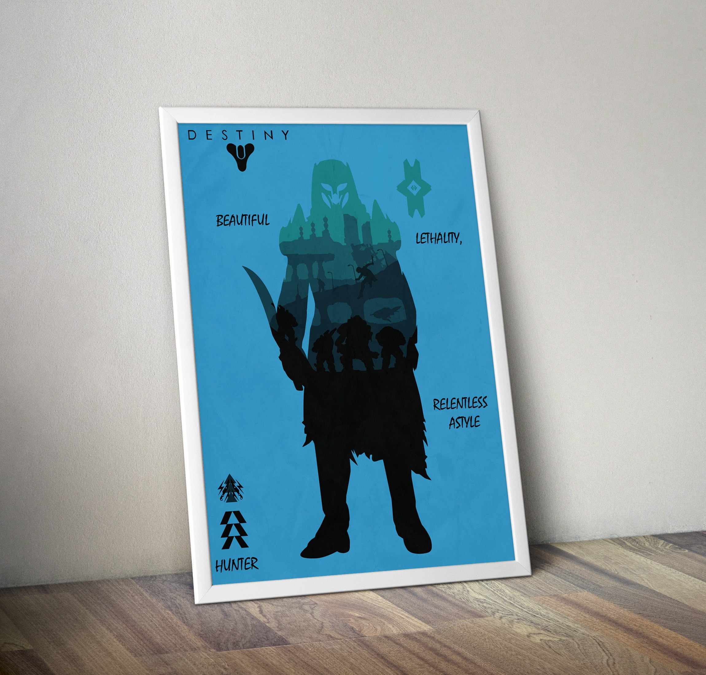 POSTER Blade Dancer Destiny Poster Destiny Hunter Class Destiny Poster ...