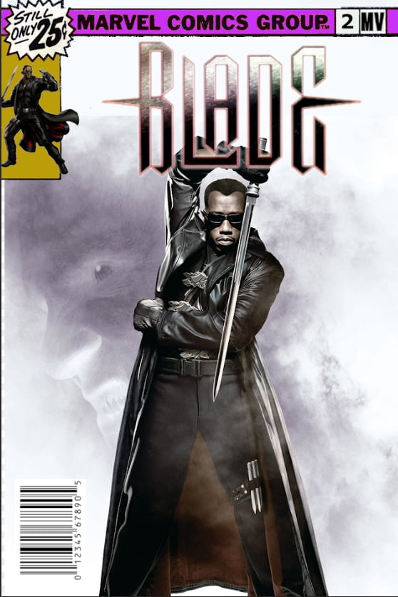 POSTER Blade II (2002)Poster Wesley Snipes Vampire Action Thriller ...