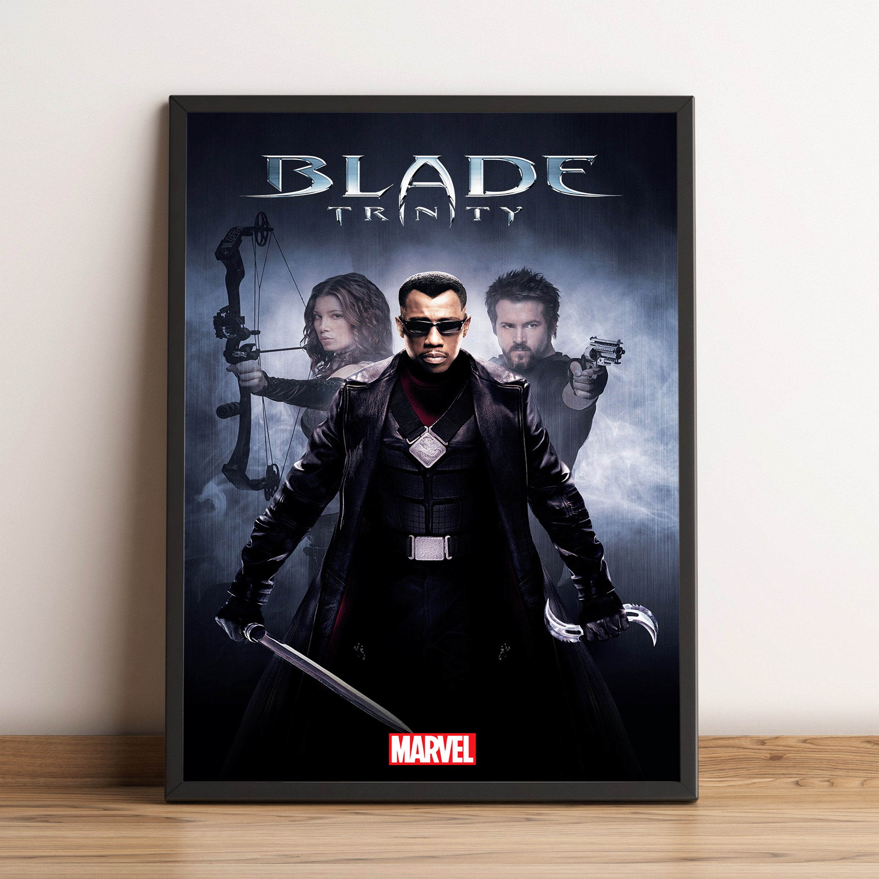 POSTER Blade Poster, Wesley Snipes Wall Art, Kris Kristofferson Movie ...