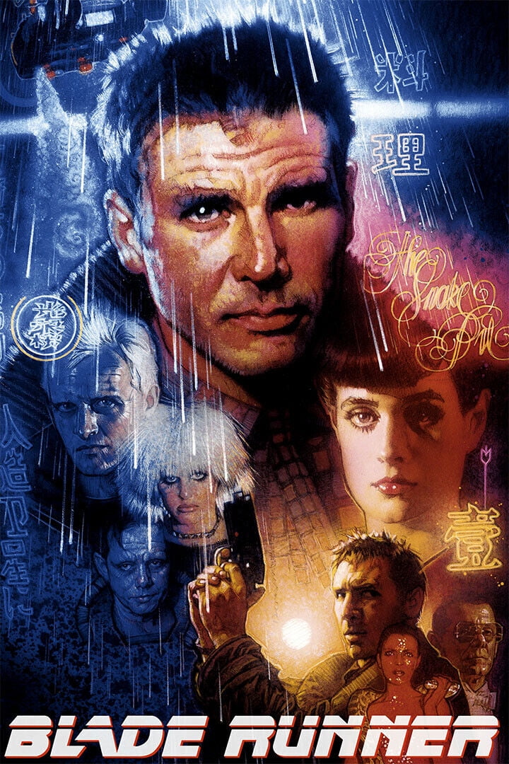 POSTER Blade Runner 1982 Movie Classic Vintage Thriller Wall Art Home ...